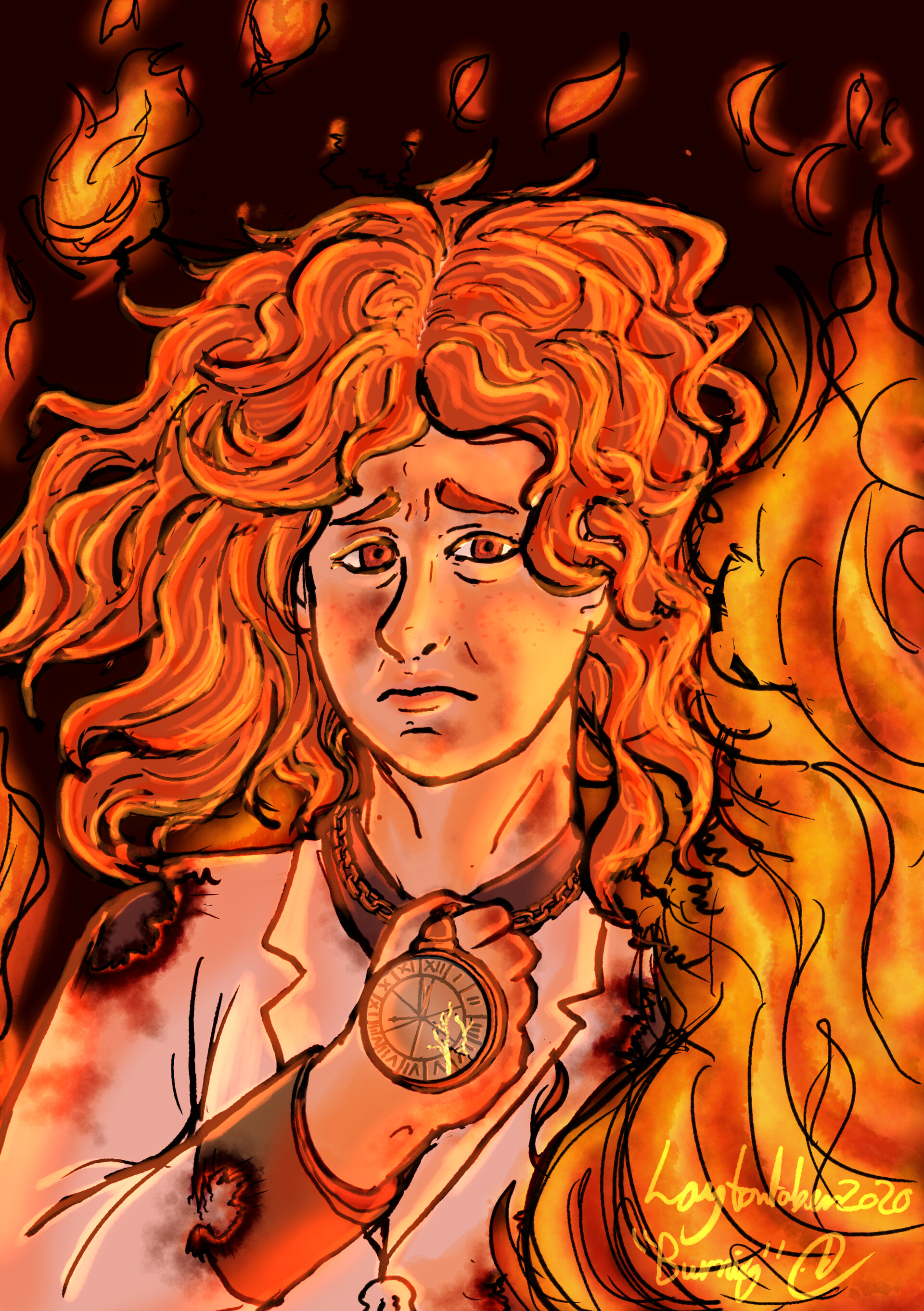 ArtStation - Burning