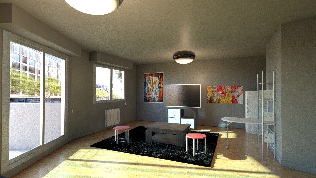 ArtStation - Modélisation d'un intérieur