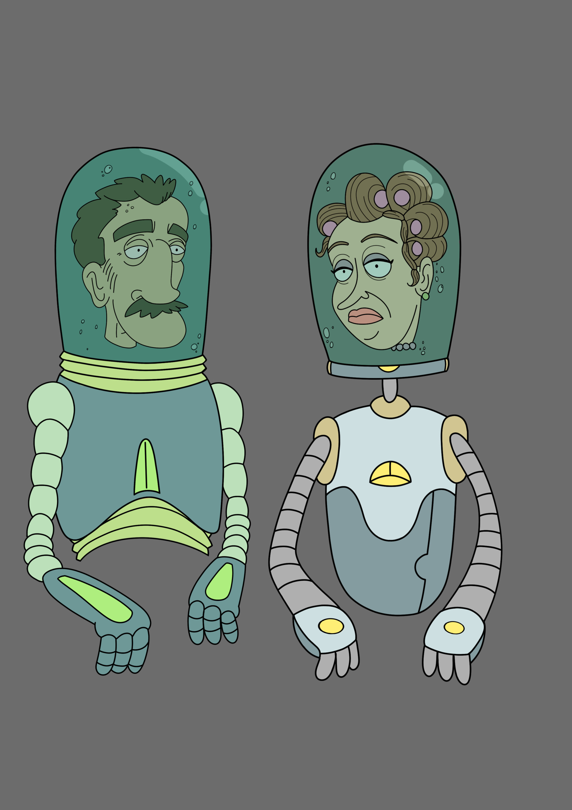 ArtStation - Robots character design