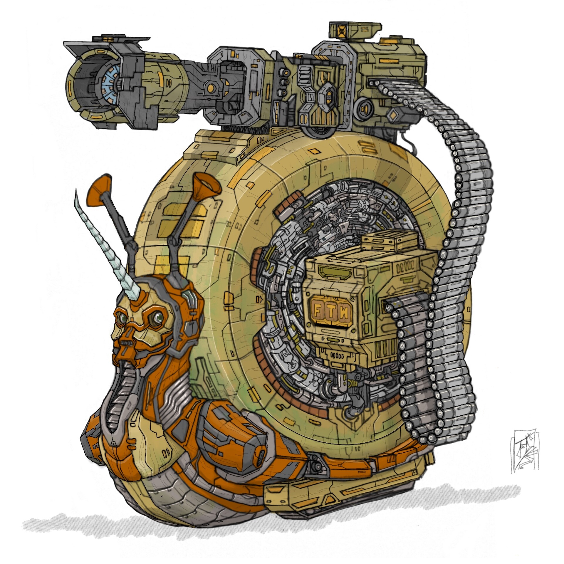 ArtStation - Steel slug