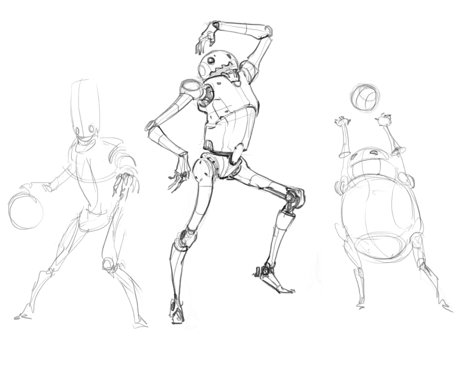 thinking drawing reference