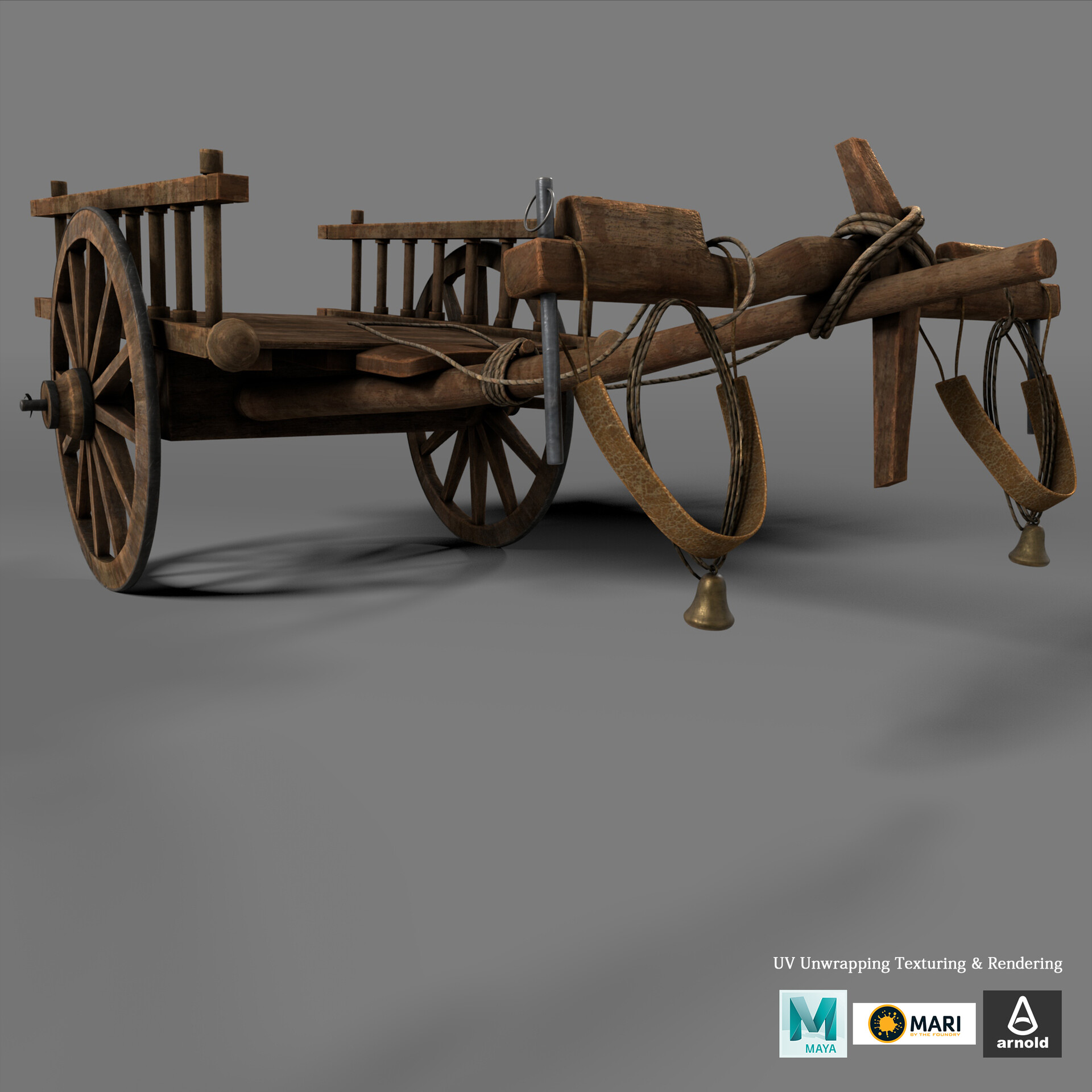 ArtStation - Bullock Cart