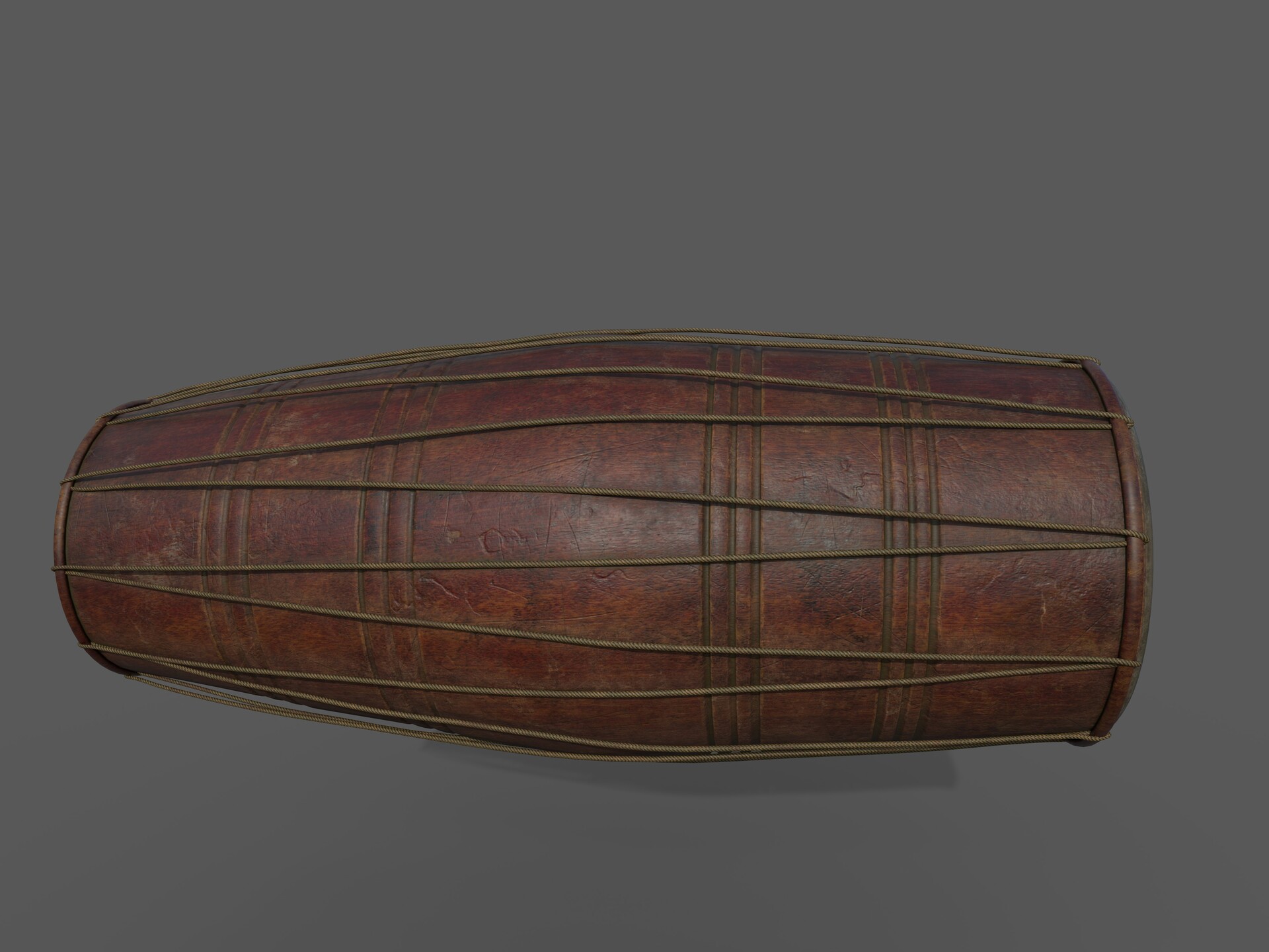 ArtStation - Wooden Dholak