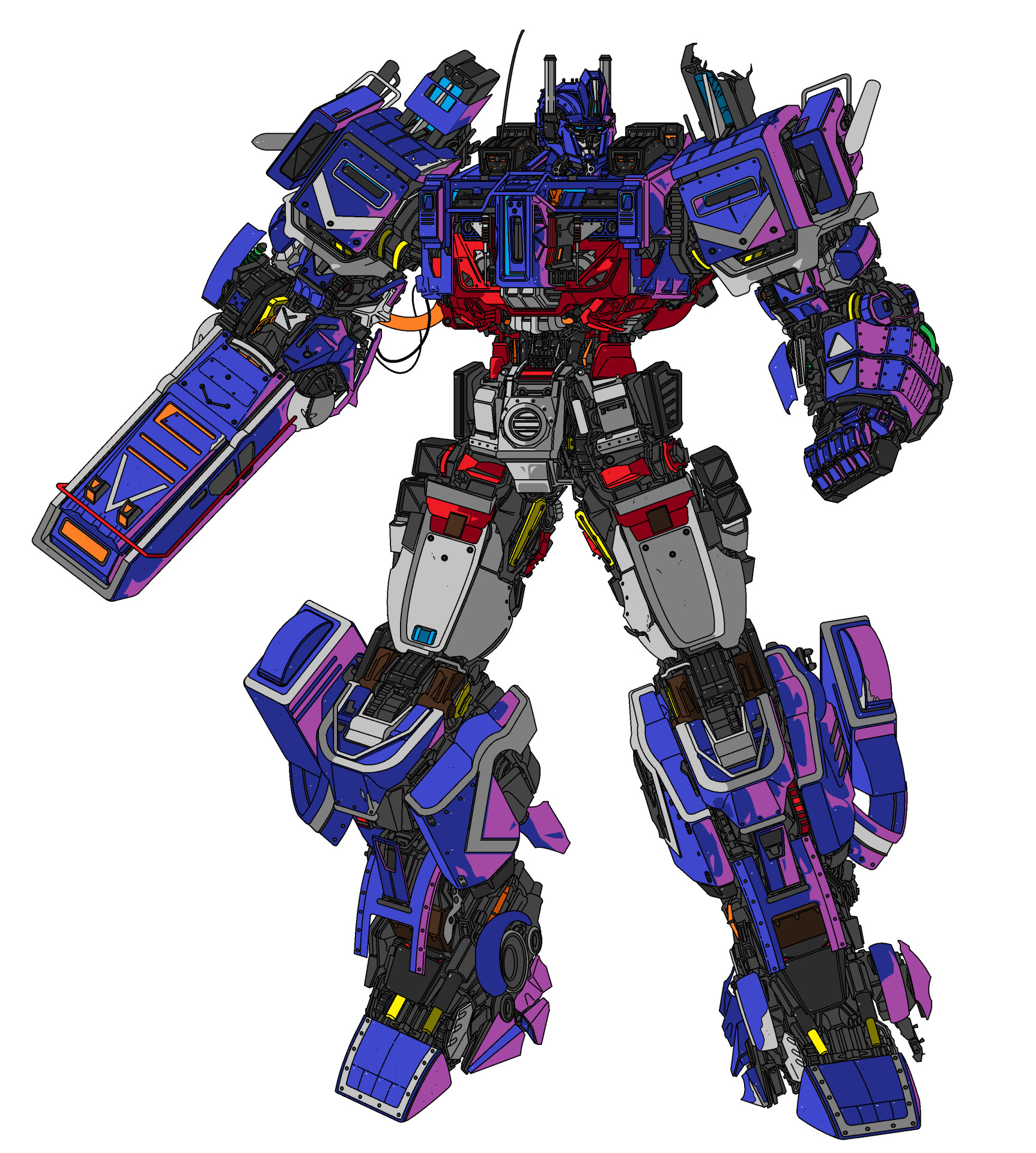 ArtStation - Ultra Magnus live action style