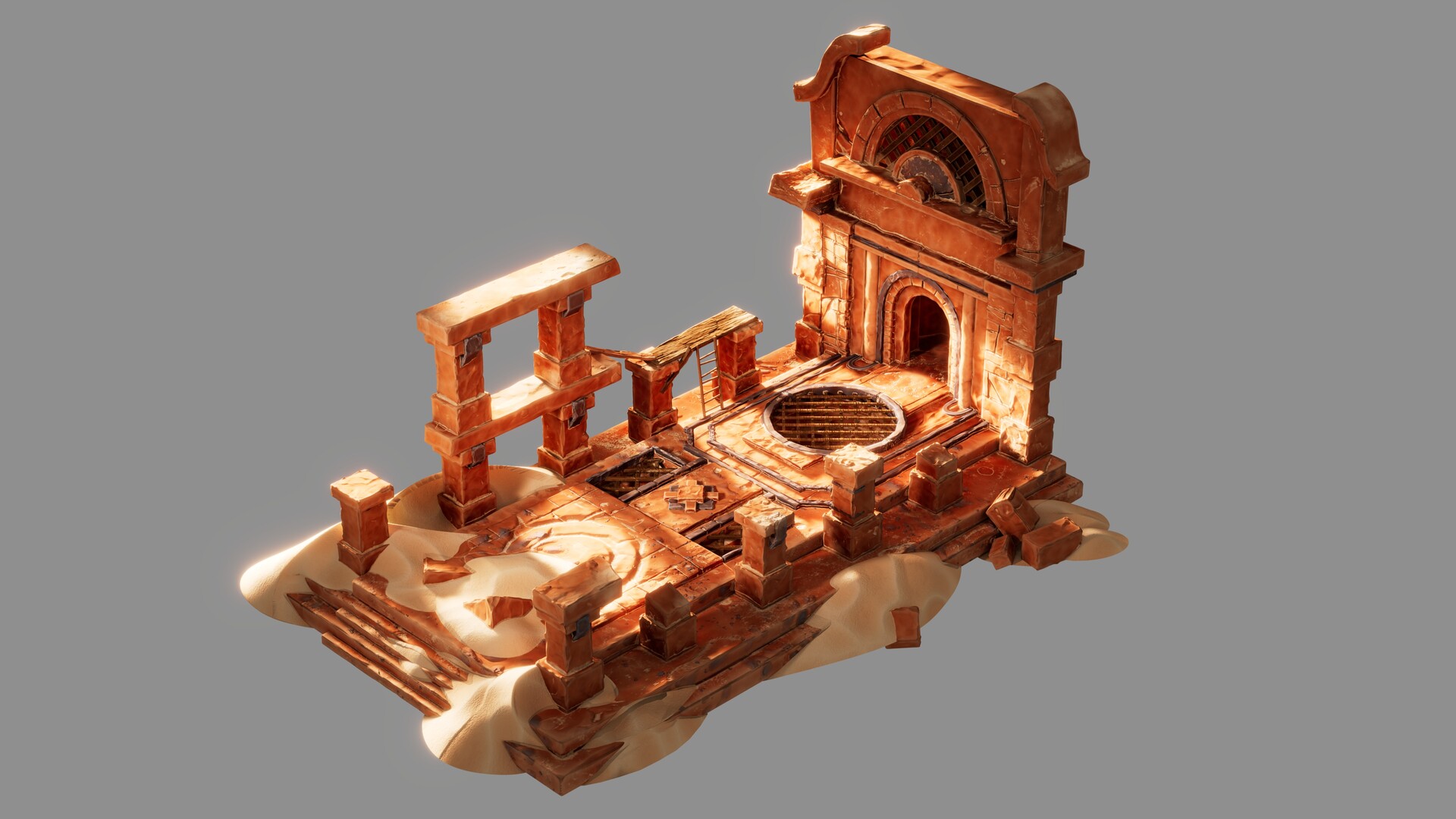 ArtStation - Desert Temple