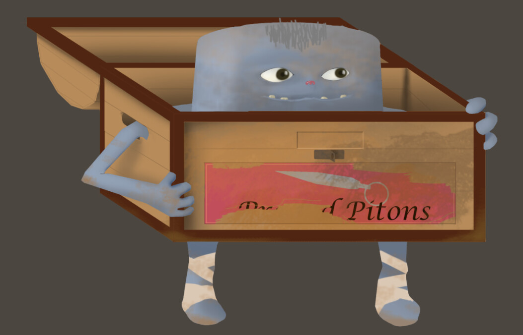 ArtStation - Dungeons & Dragons Character: Pitons