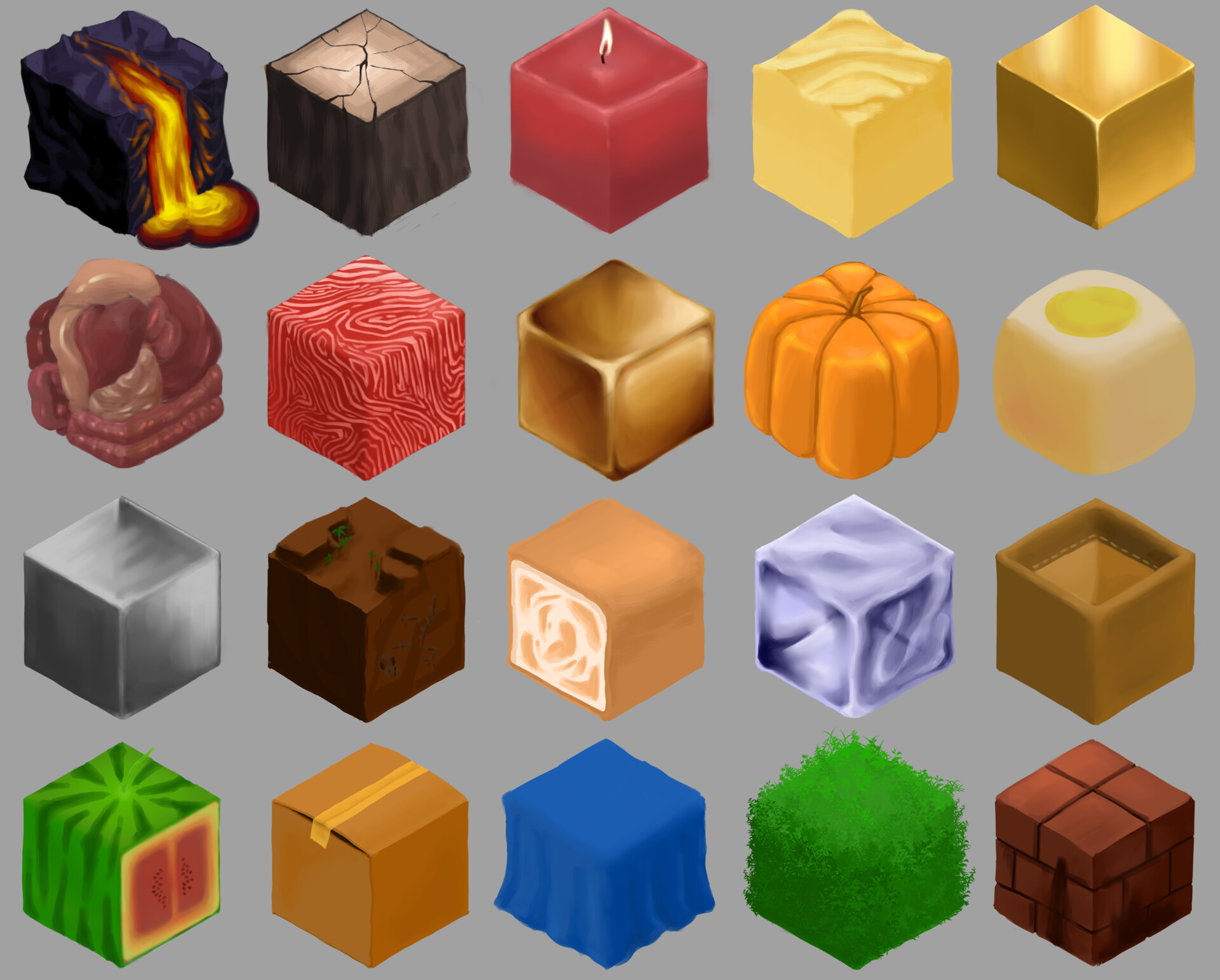 ArtStation - Texture Cubes