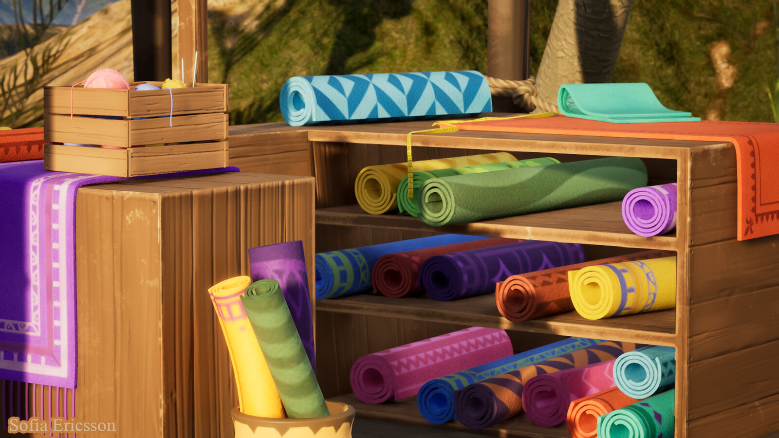 Sofia Ericsson - Marketplace by the docks