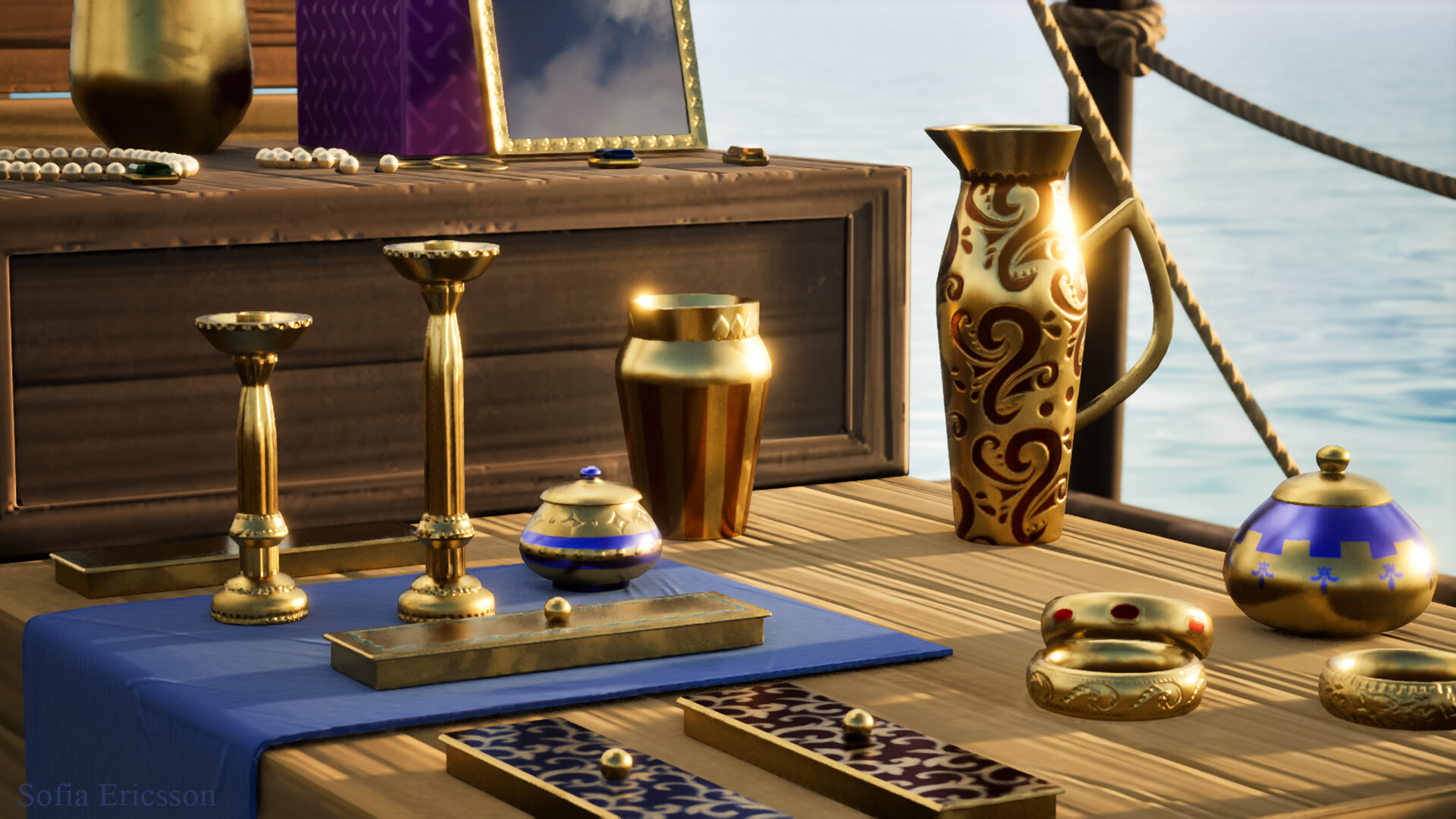 Sofia Ericsson - Marketplace by the docks