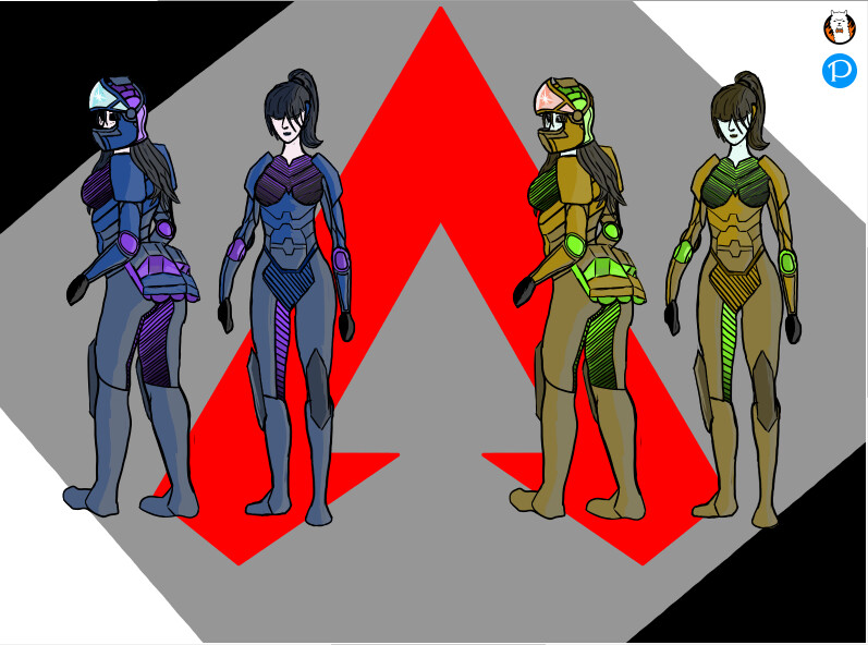 ArtStation - Hardline character concept for Apex Legends