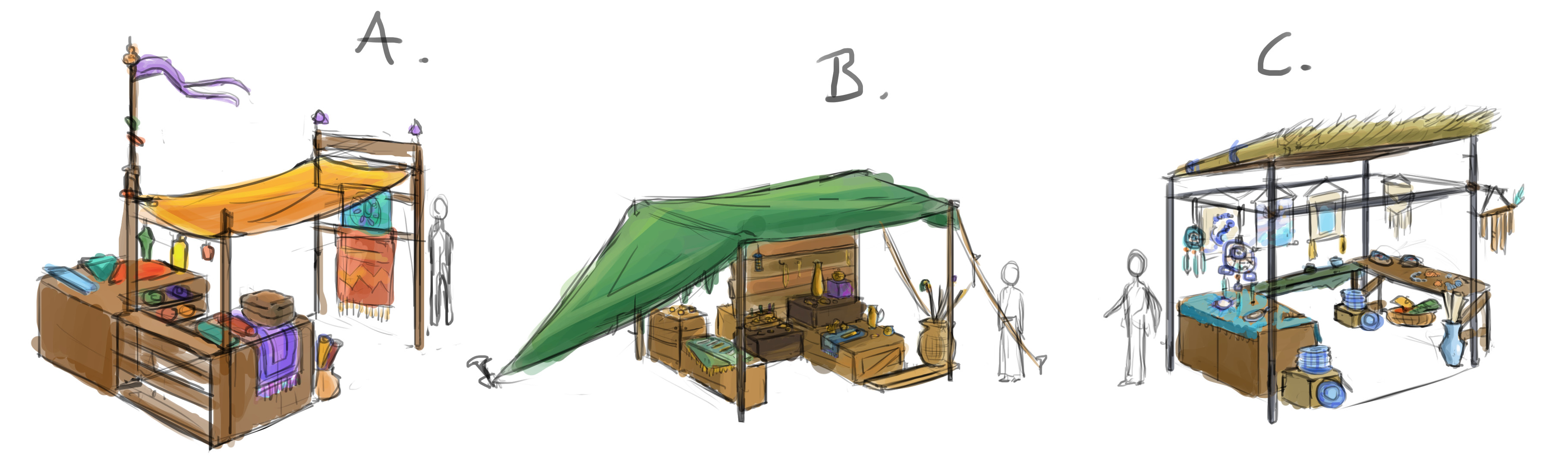 Sofia Ericsson - Marketplace by the docks