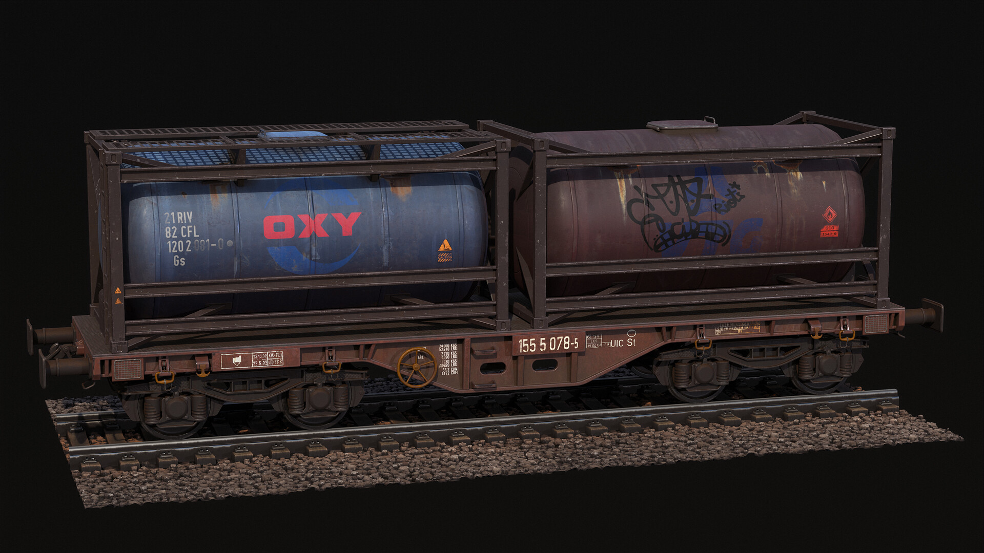 ArtStation - Tank car