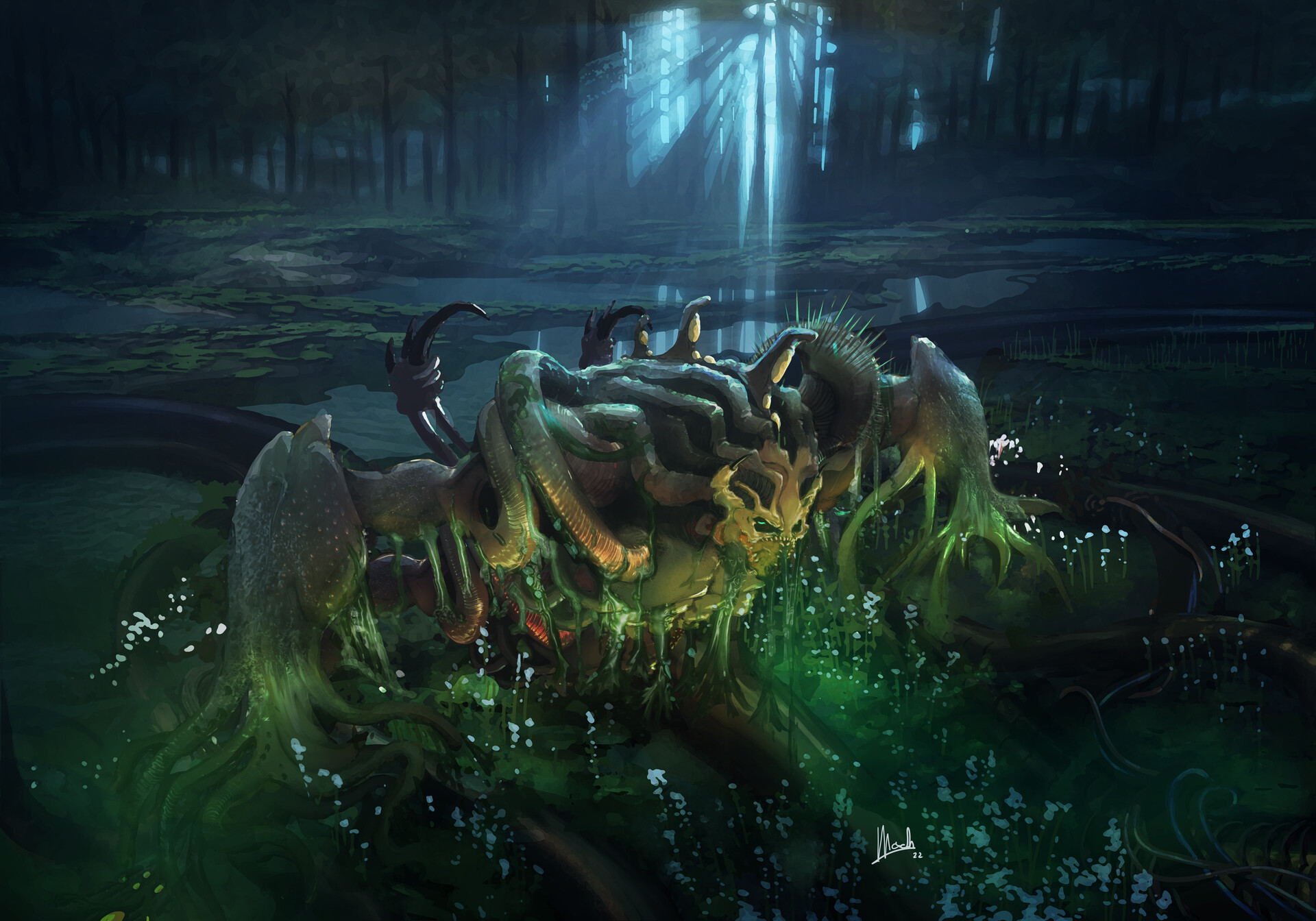 ArtStation - Last Defense Unit of Invaders Faction : Hellraser