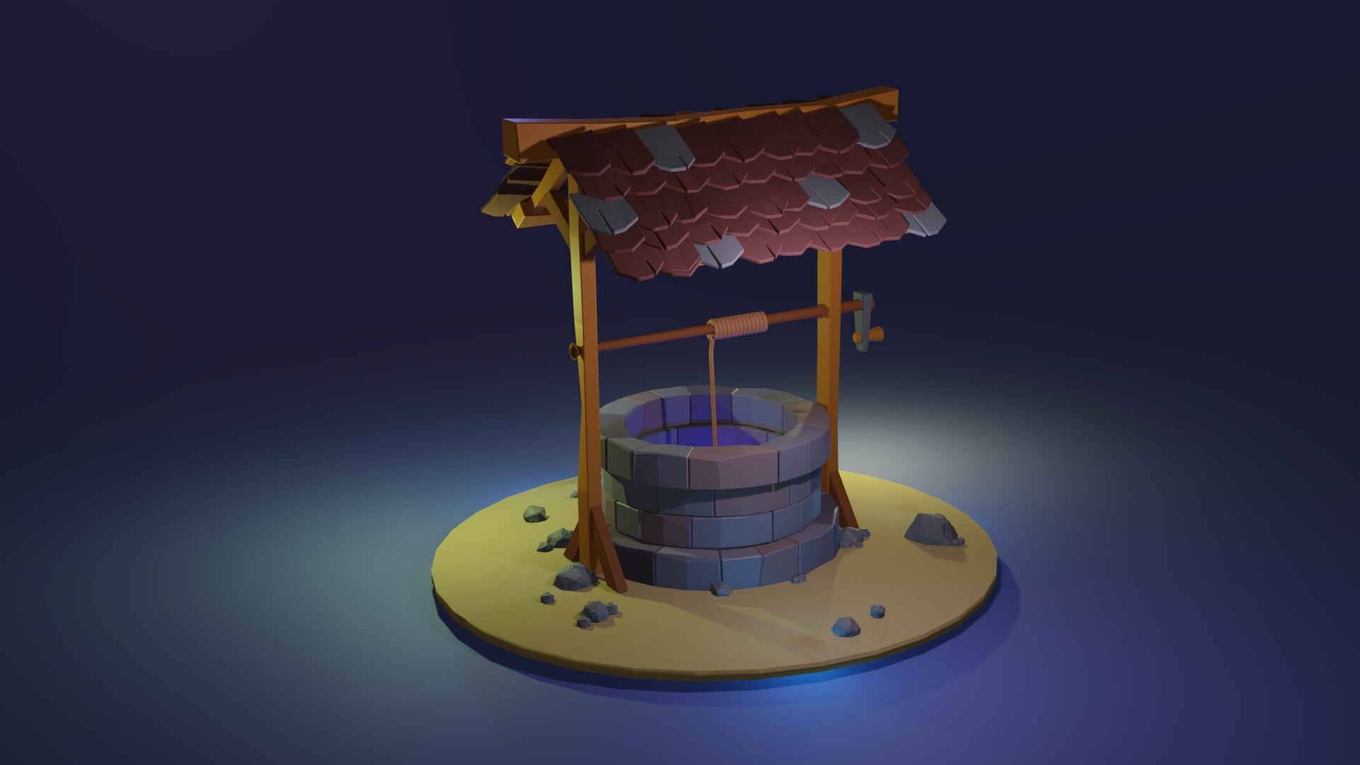 ArtStation - Medieval Well