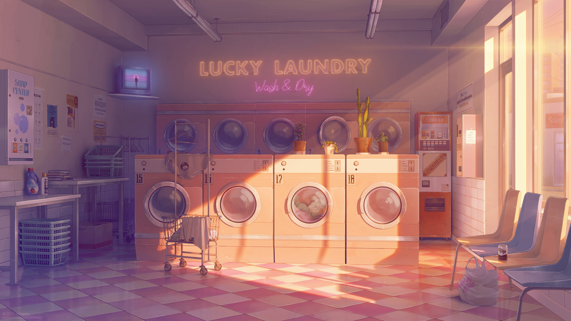 ArtStation - Lucky Laundry