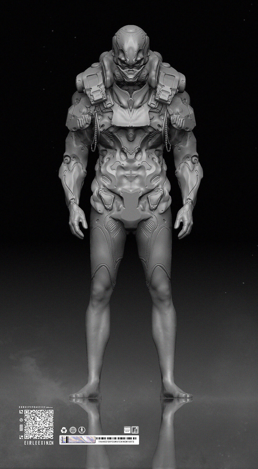 ArtStation - Sci-fi character quick practice