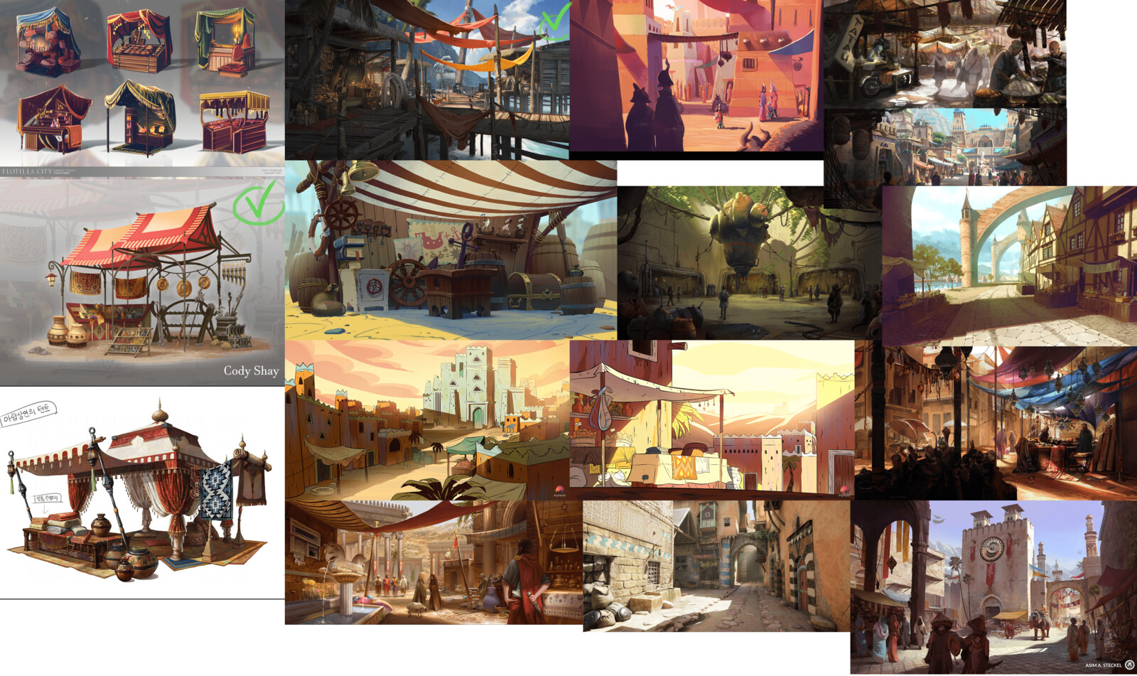 Sofia Ericsson - Marketplace by the docks