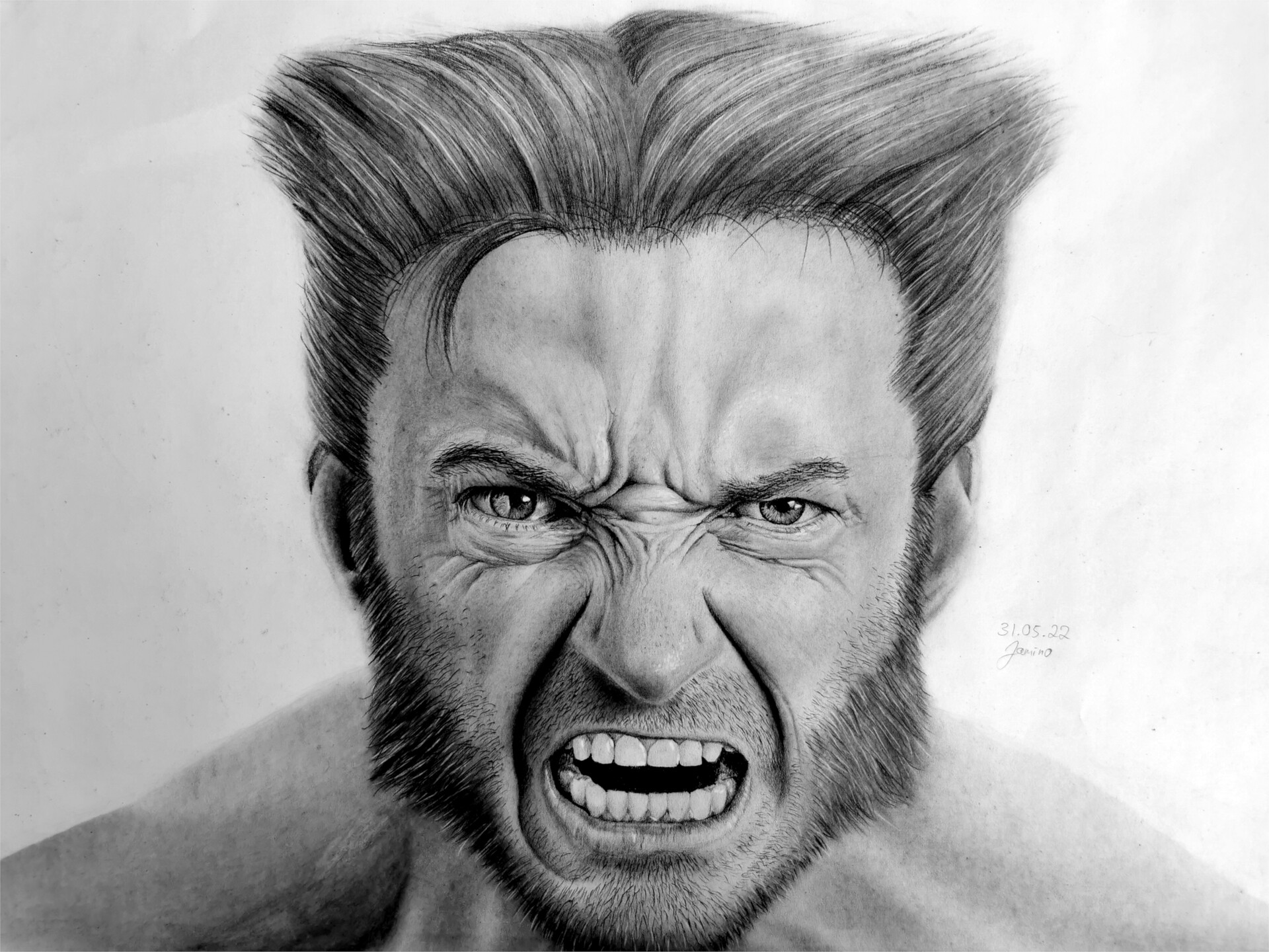 ArtStation - Nr. 50 - Model: Hugh Jackman