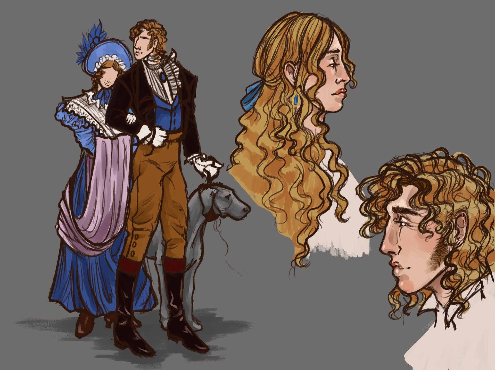 ArtStation - Regency OC's
