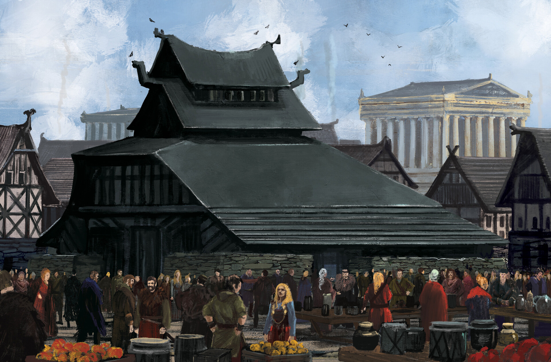 ArtStation - NORTH VILLAGE