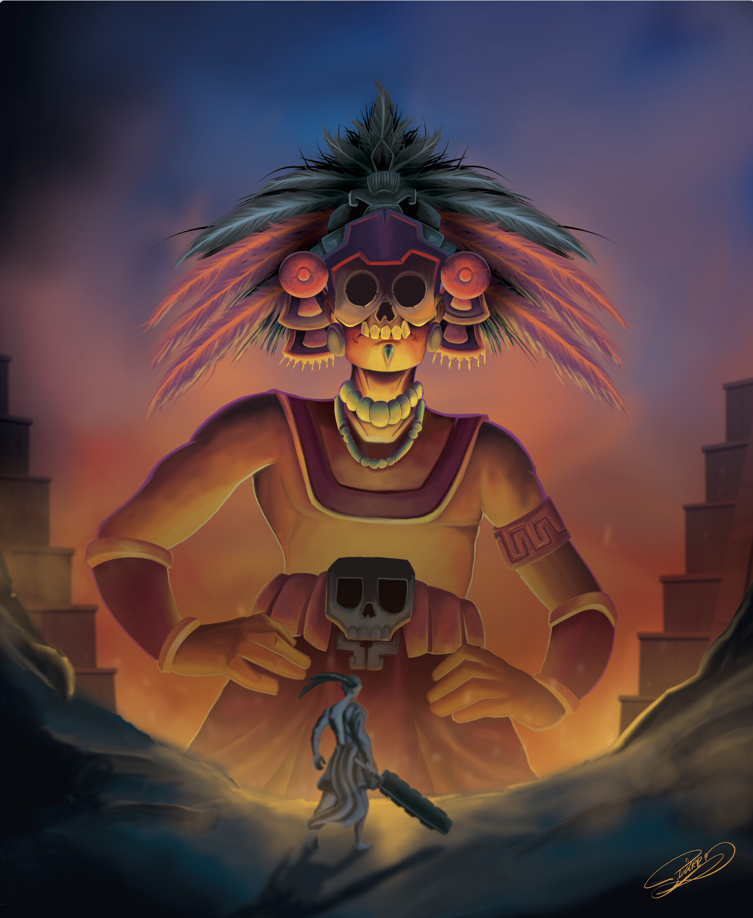 ArtStation - INFRAMUNDO MEXICA