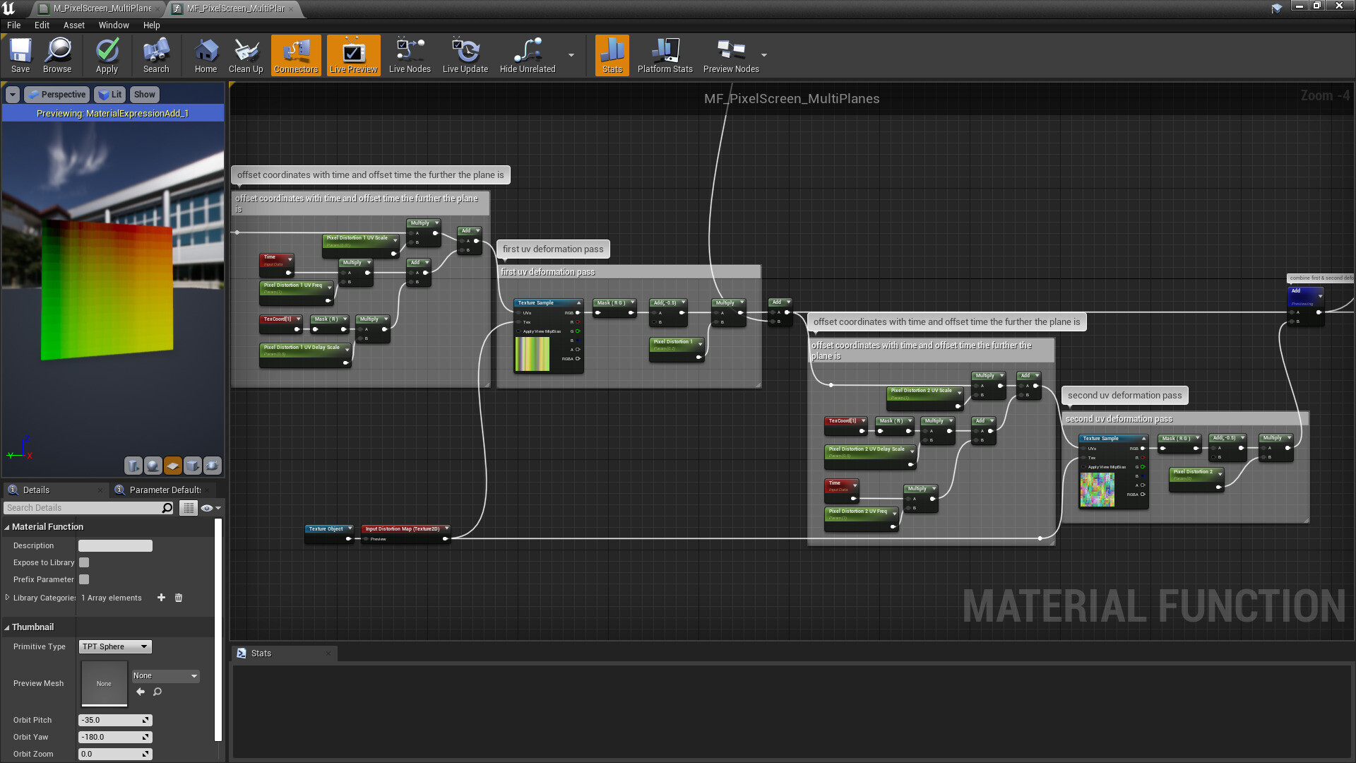 Ghislain GIRARDOT - Unreal Engine Tutorial - Glitchy pixelated effect