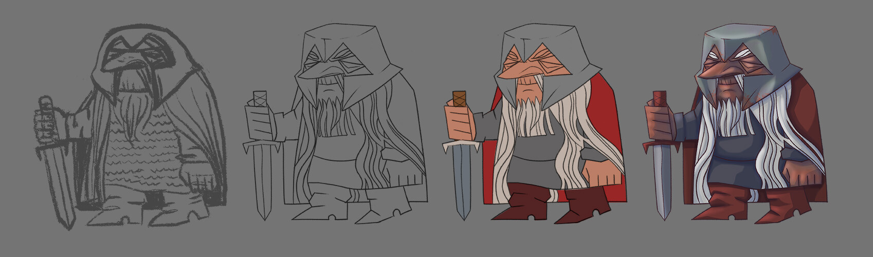 ArtStation - Dwarf - Character Concept