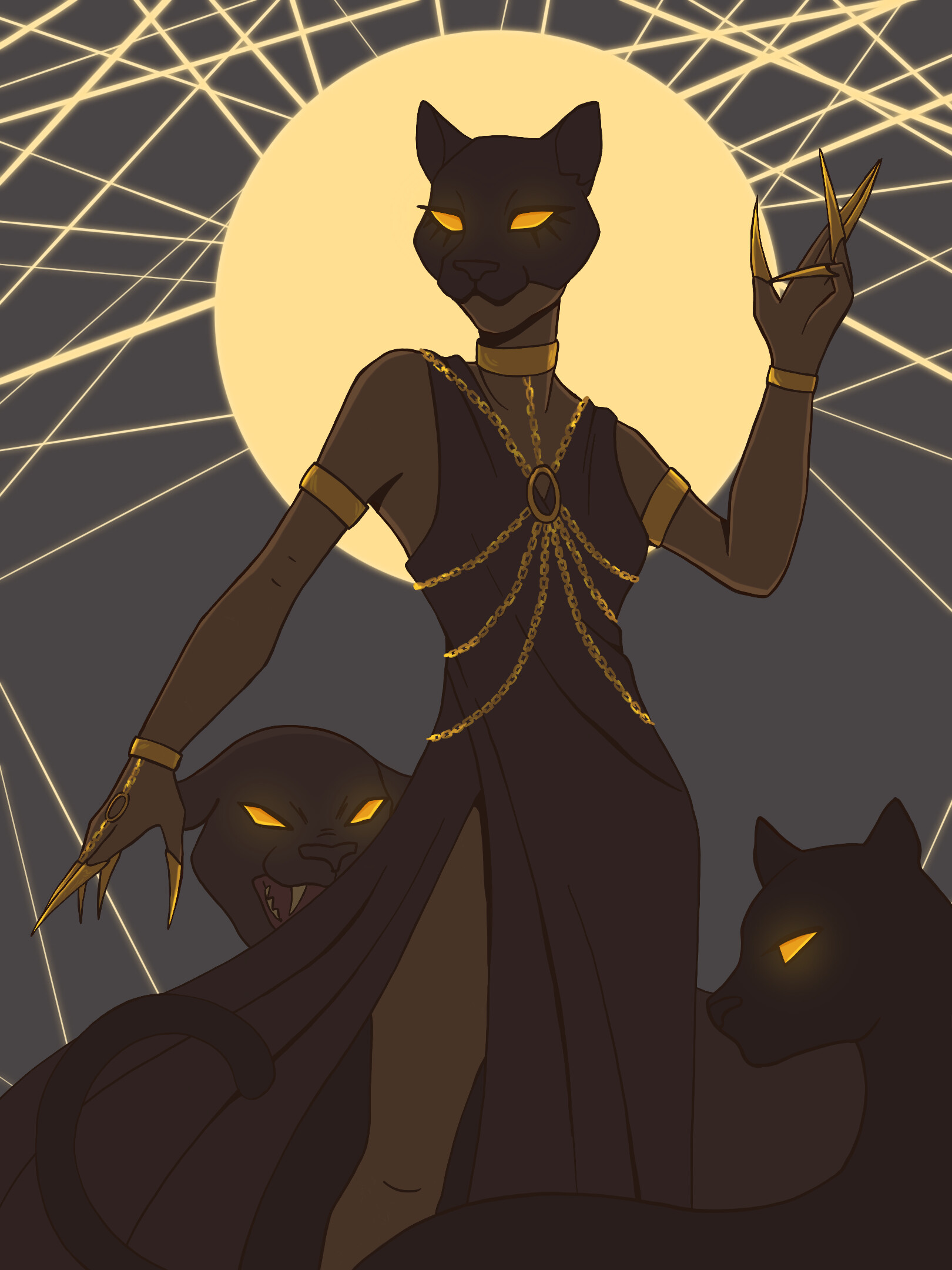 ArtStation - God Tyrant Beast - Mafdet