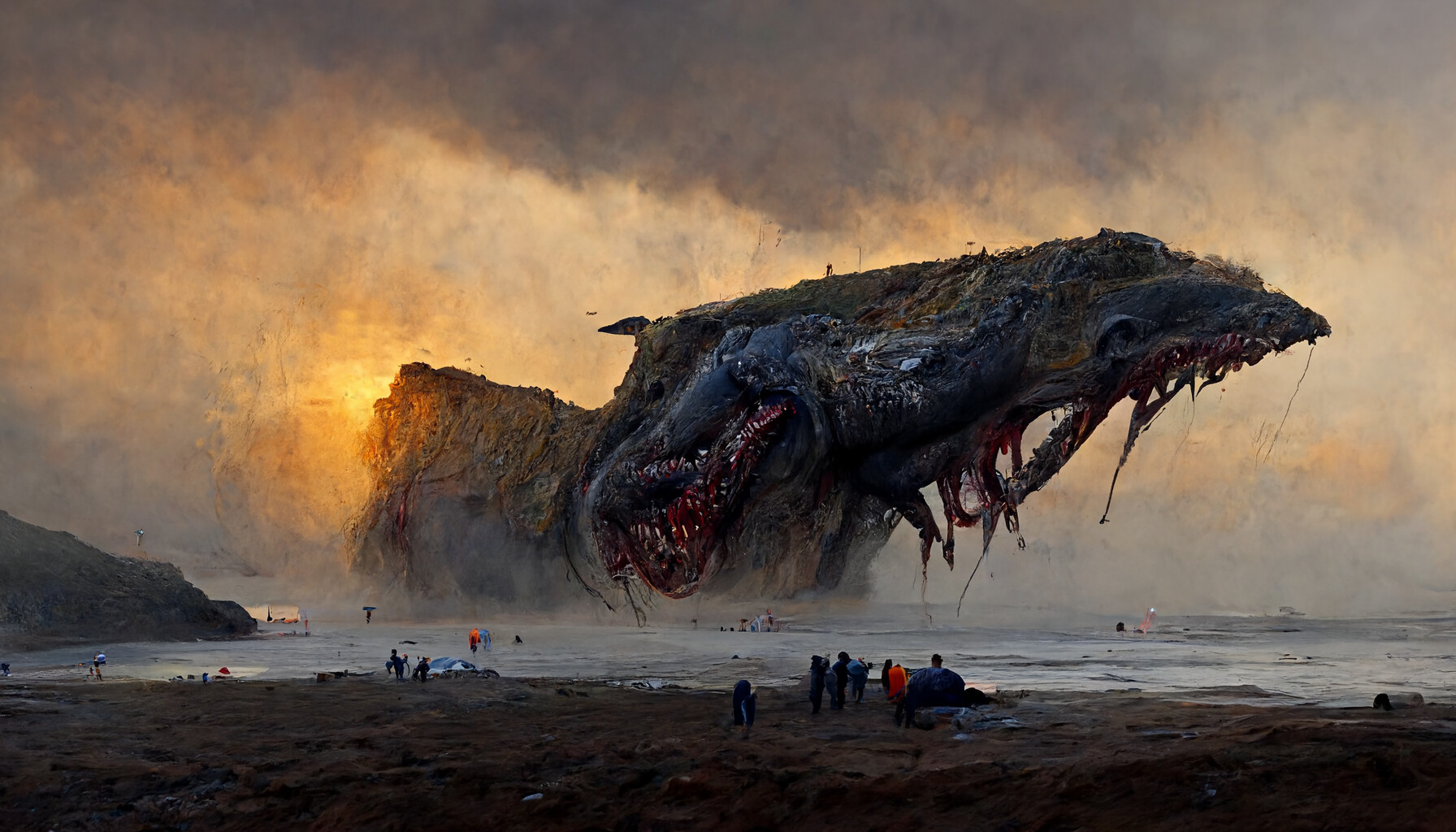 ArtStation - When the waves receded, something was left behind.