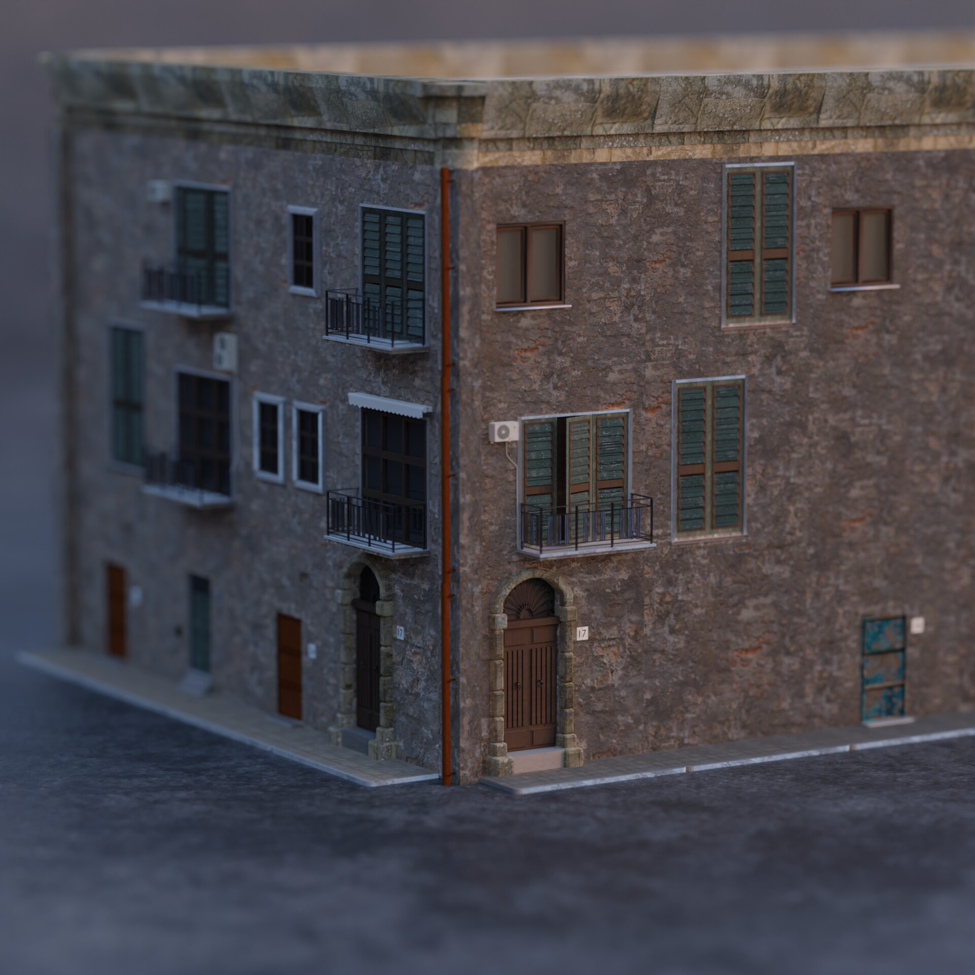 ArtStation - Typical sicilian houses