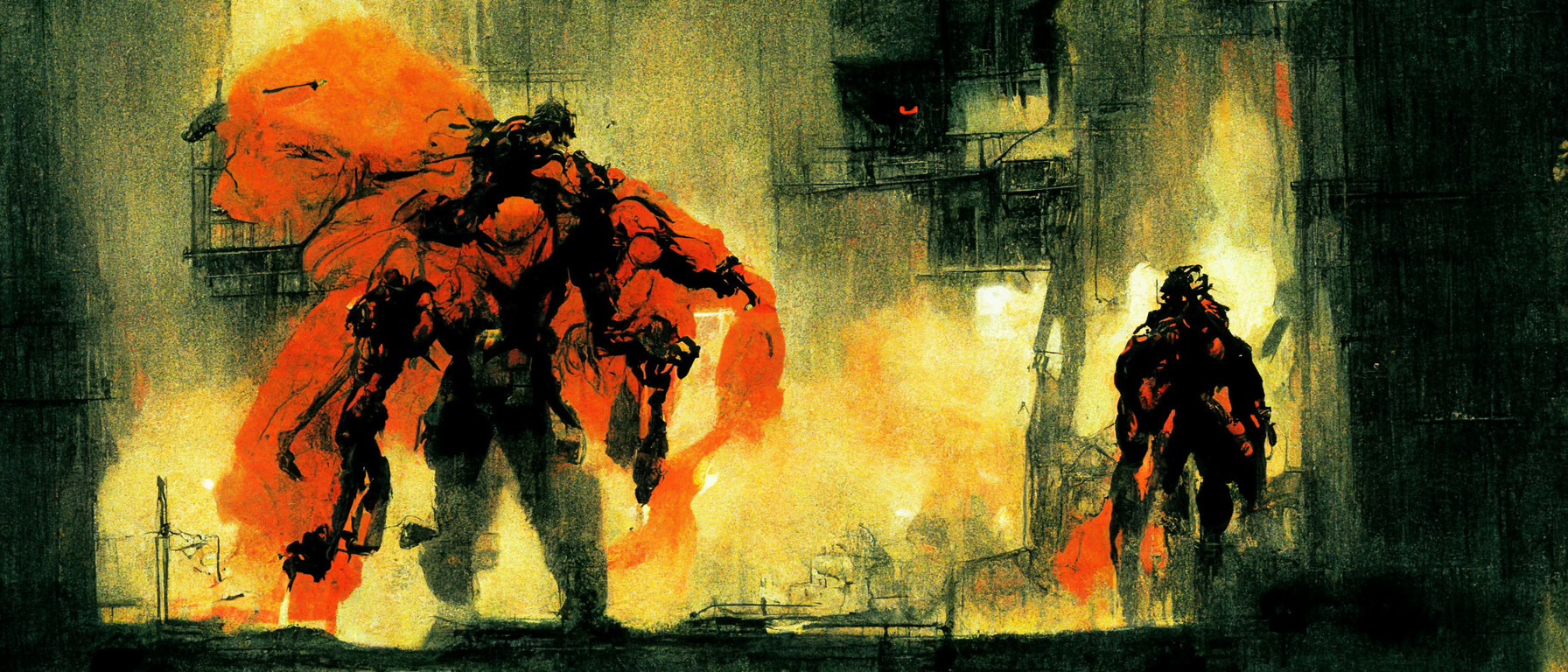 John Walther - Stylised Mecha Balrog - Boss Fight Concept Art generated ...