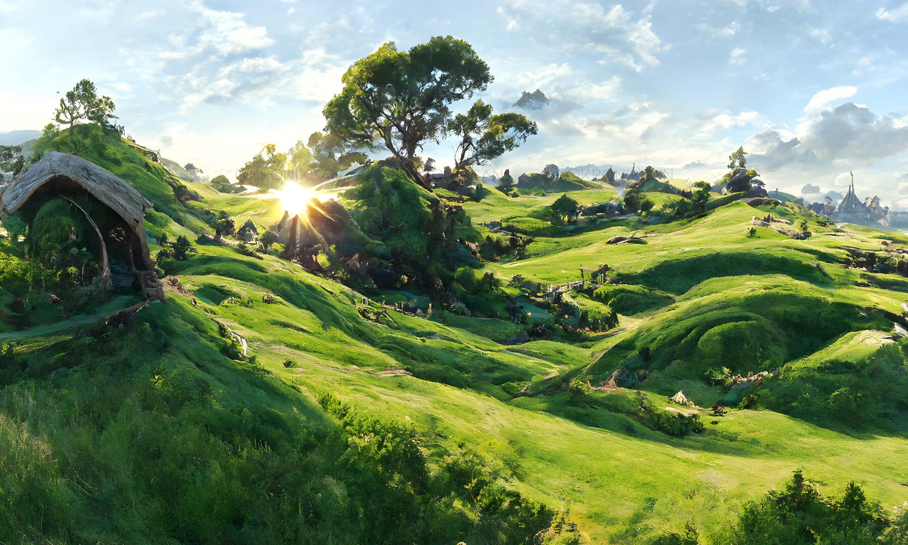 Lord Of The Rings Wallpaper Shire