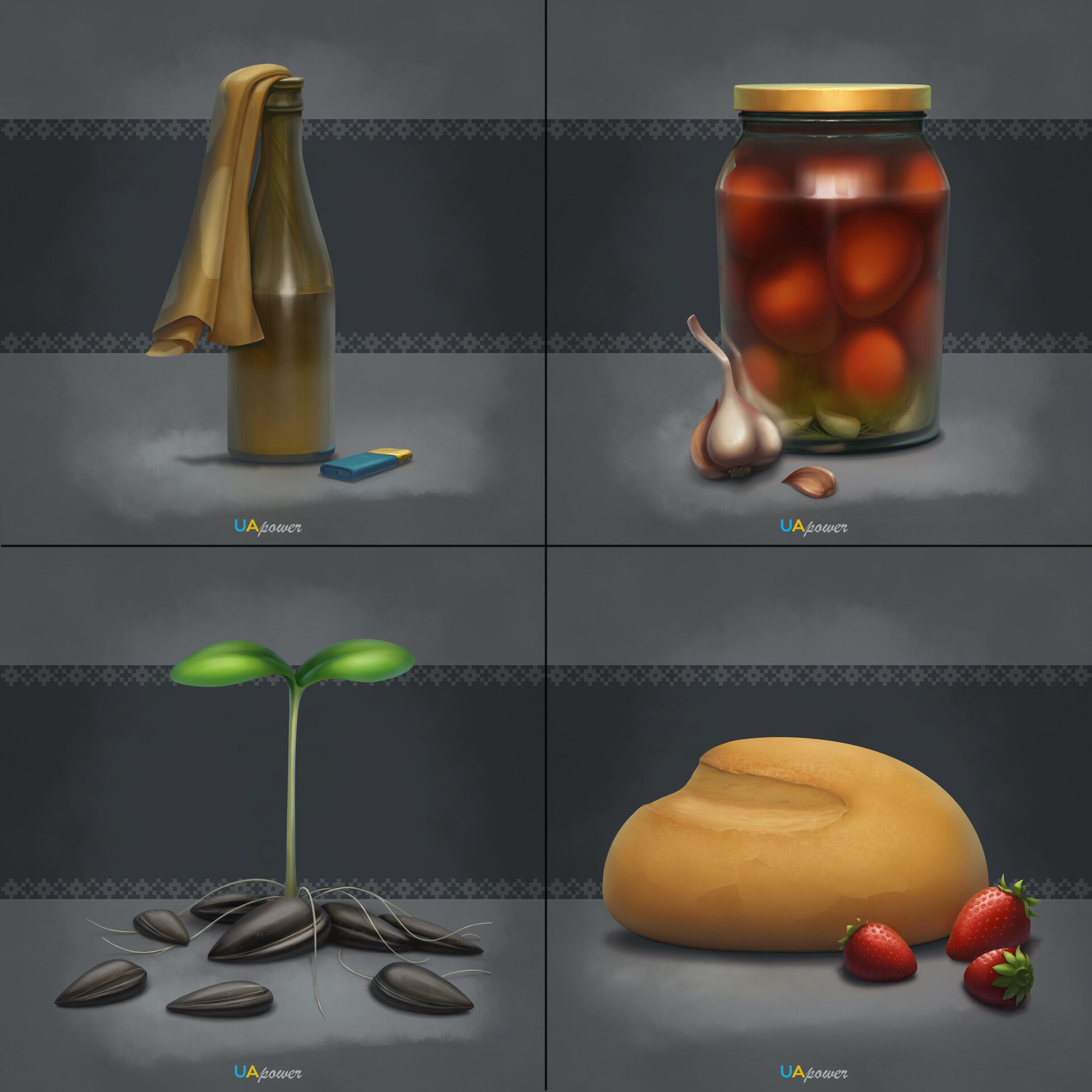 ArtStation - Ukrainian military memes (if you know what I mean).