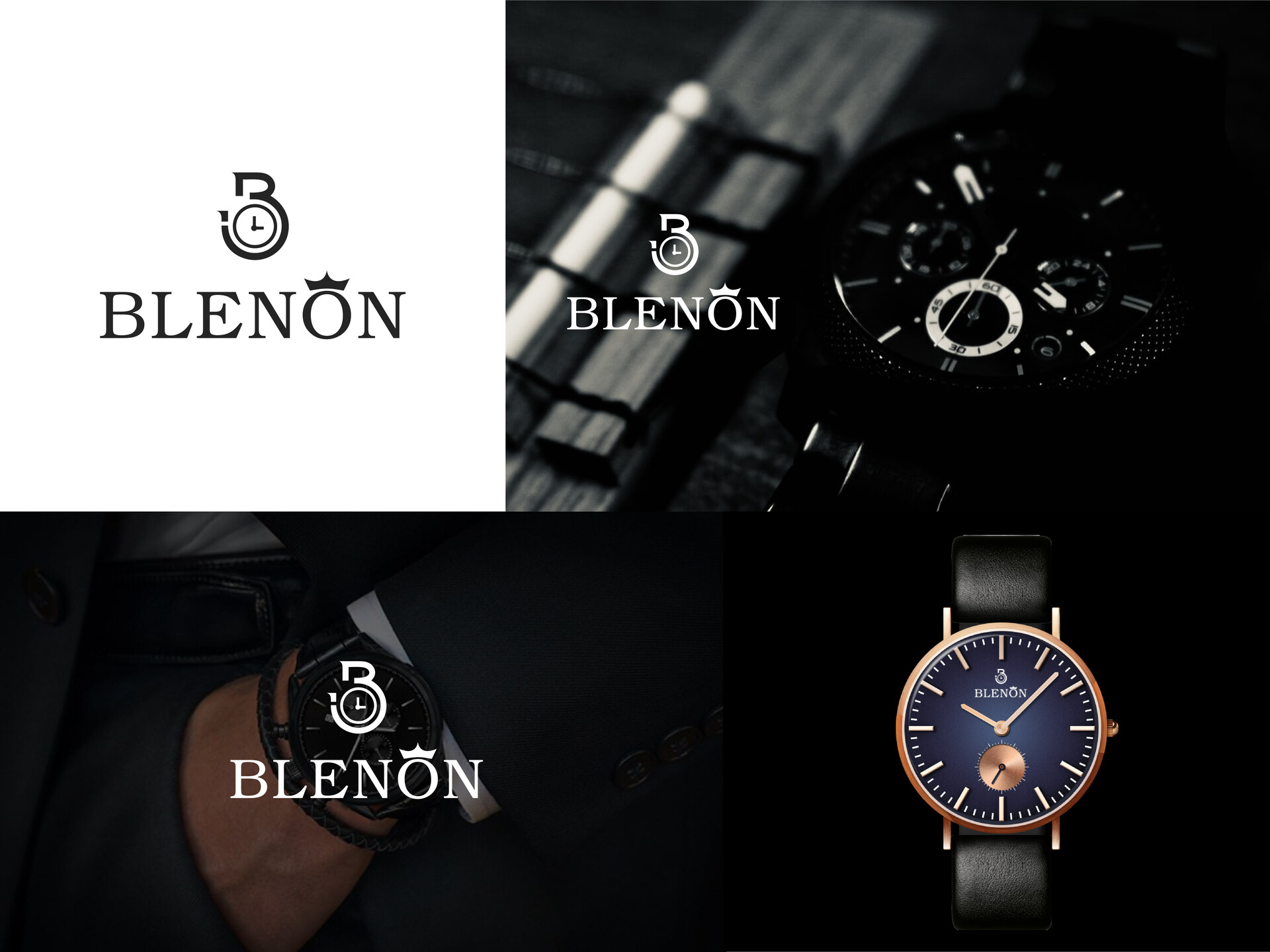 ArtStation - BLENON Watch Logo
