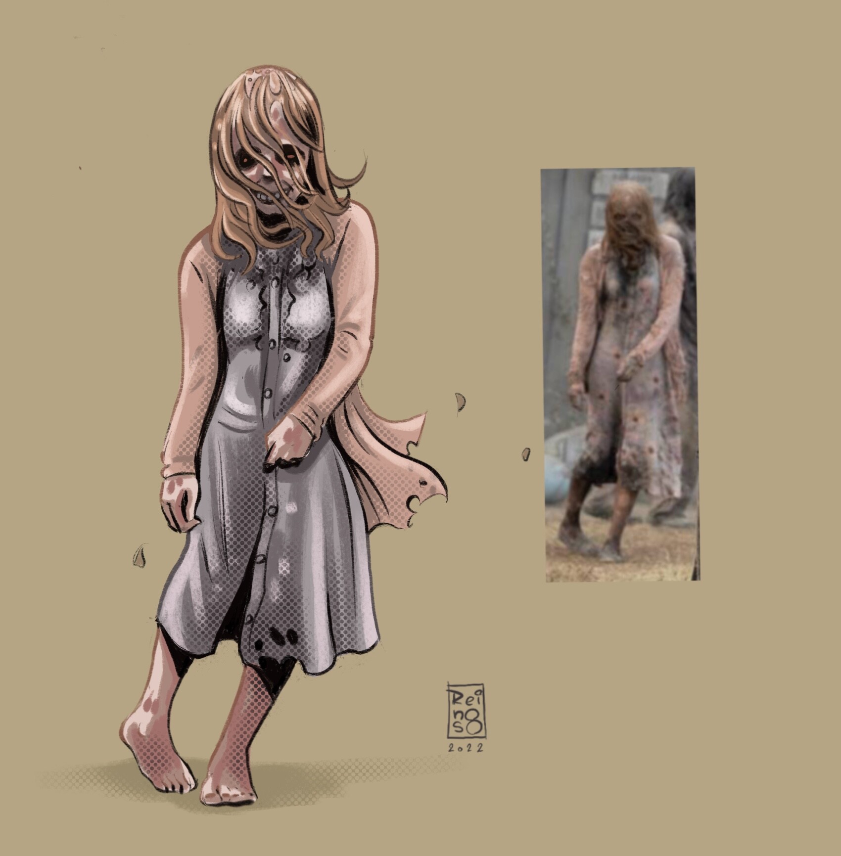 ArtStation - Stylized zombie