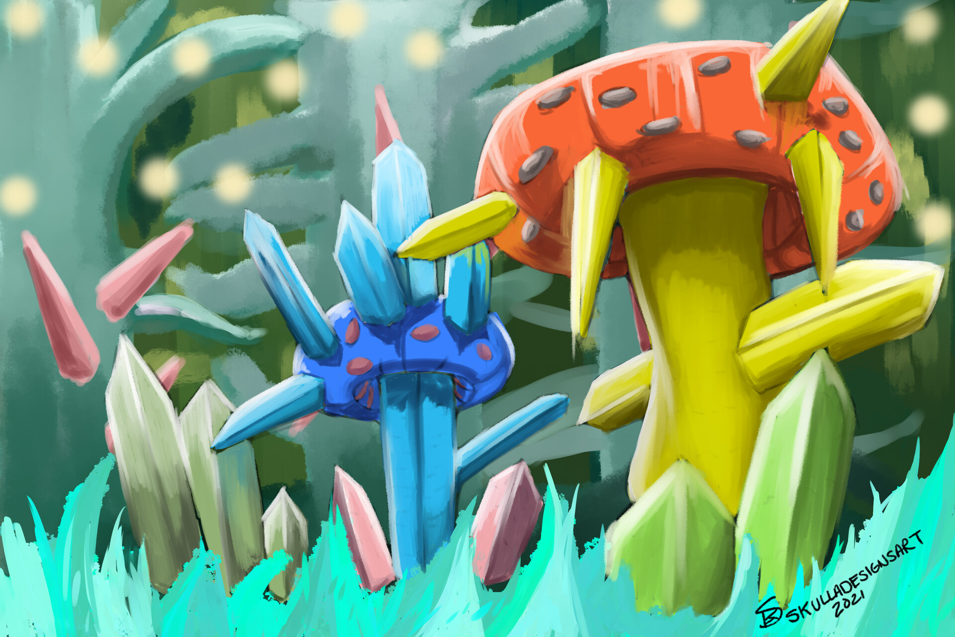 ArtStation - Prismatic Overgrowth