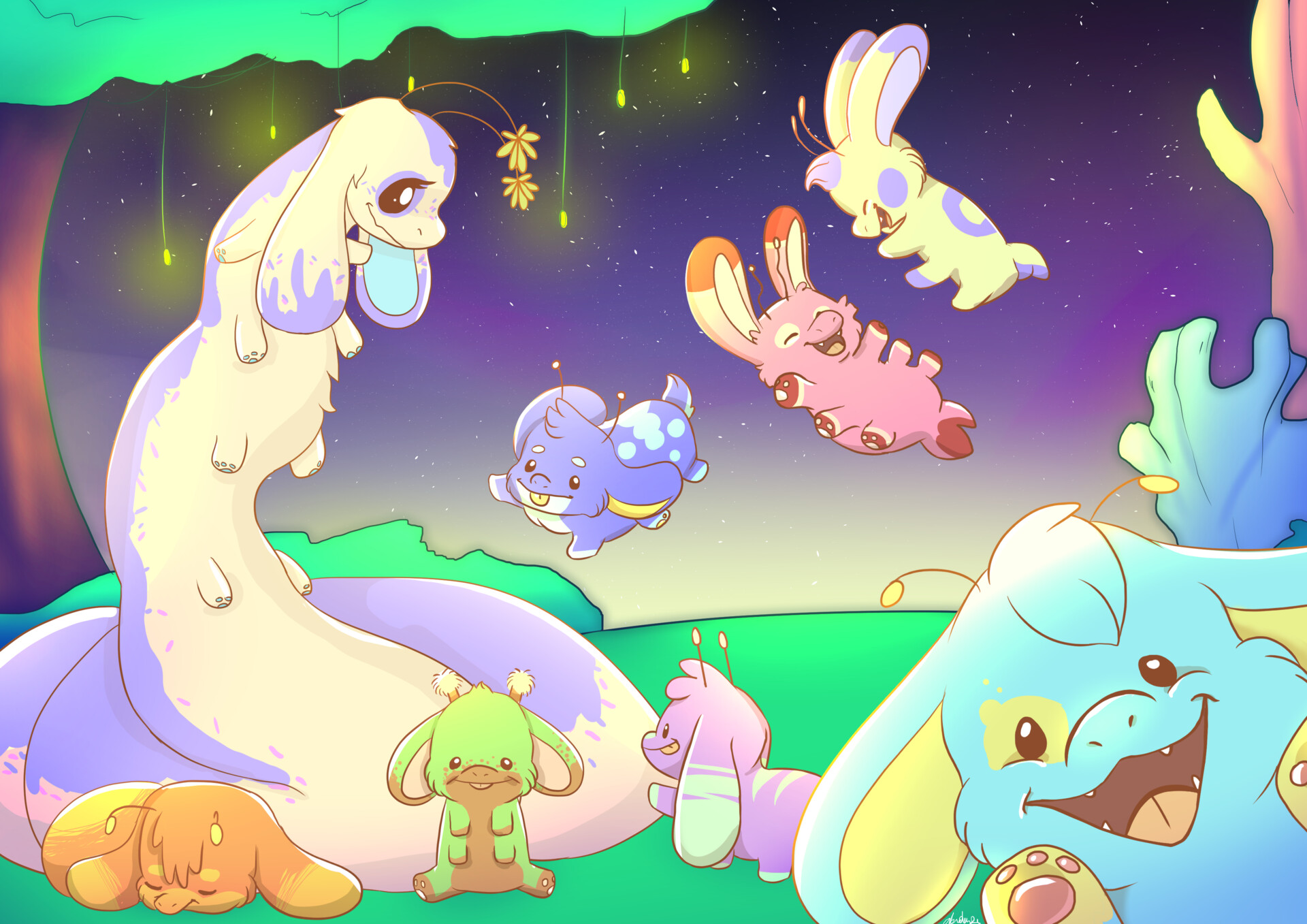 ArtStation - Space Worms