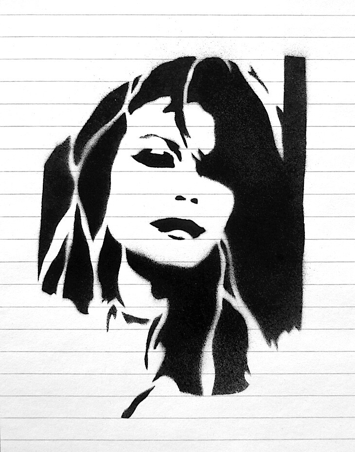 ArtStation - Stencil portrait