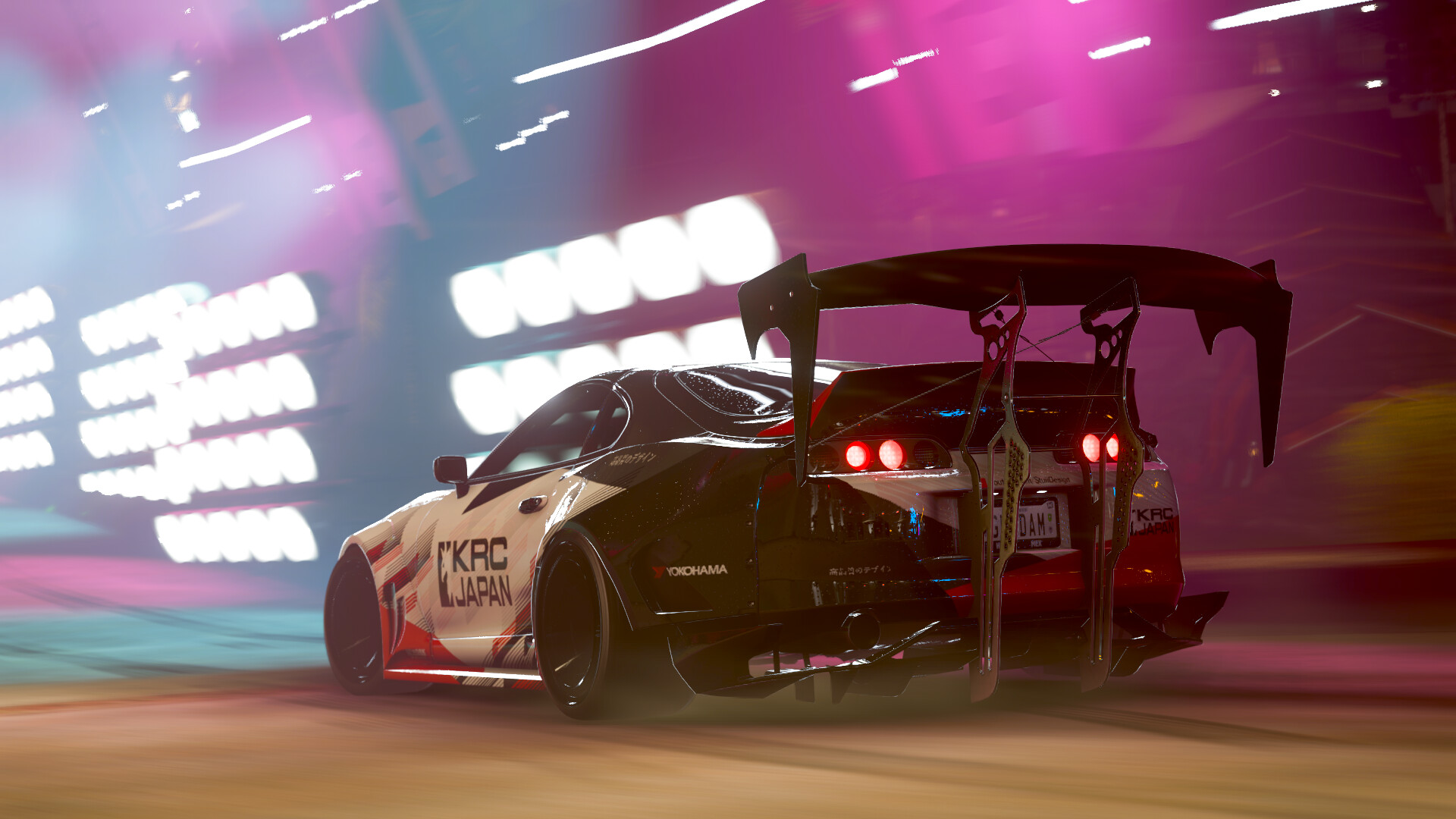 ArtStation - NEON-DRENCHED SUPRA.