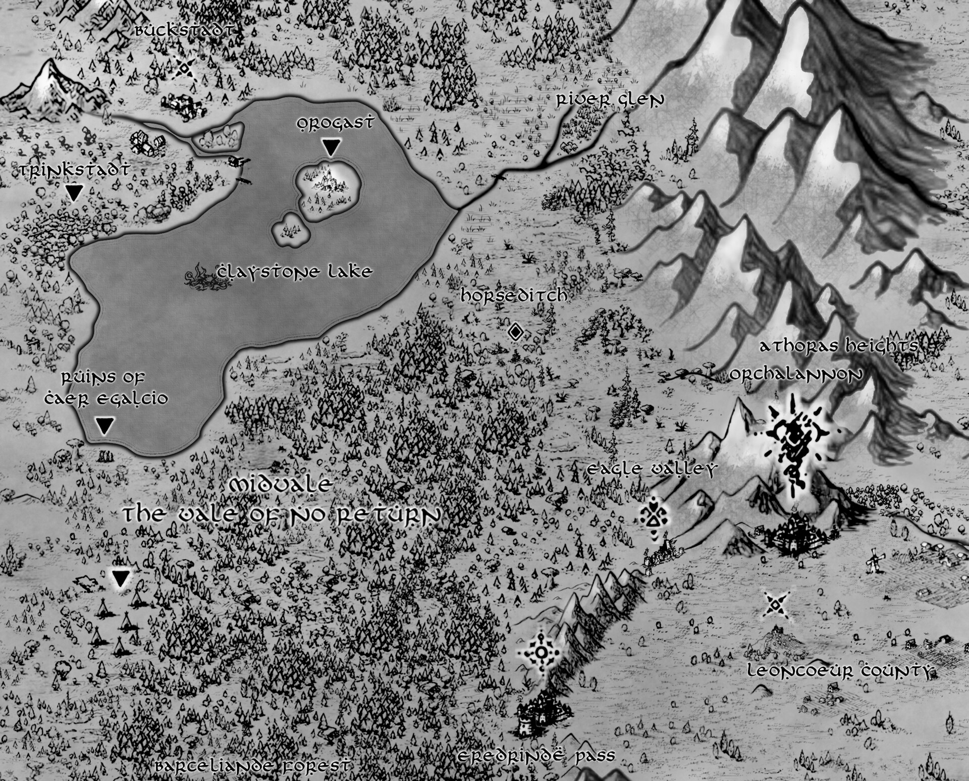 ArtStation - The Vale of No Return - Labeling Progress (WIP)