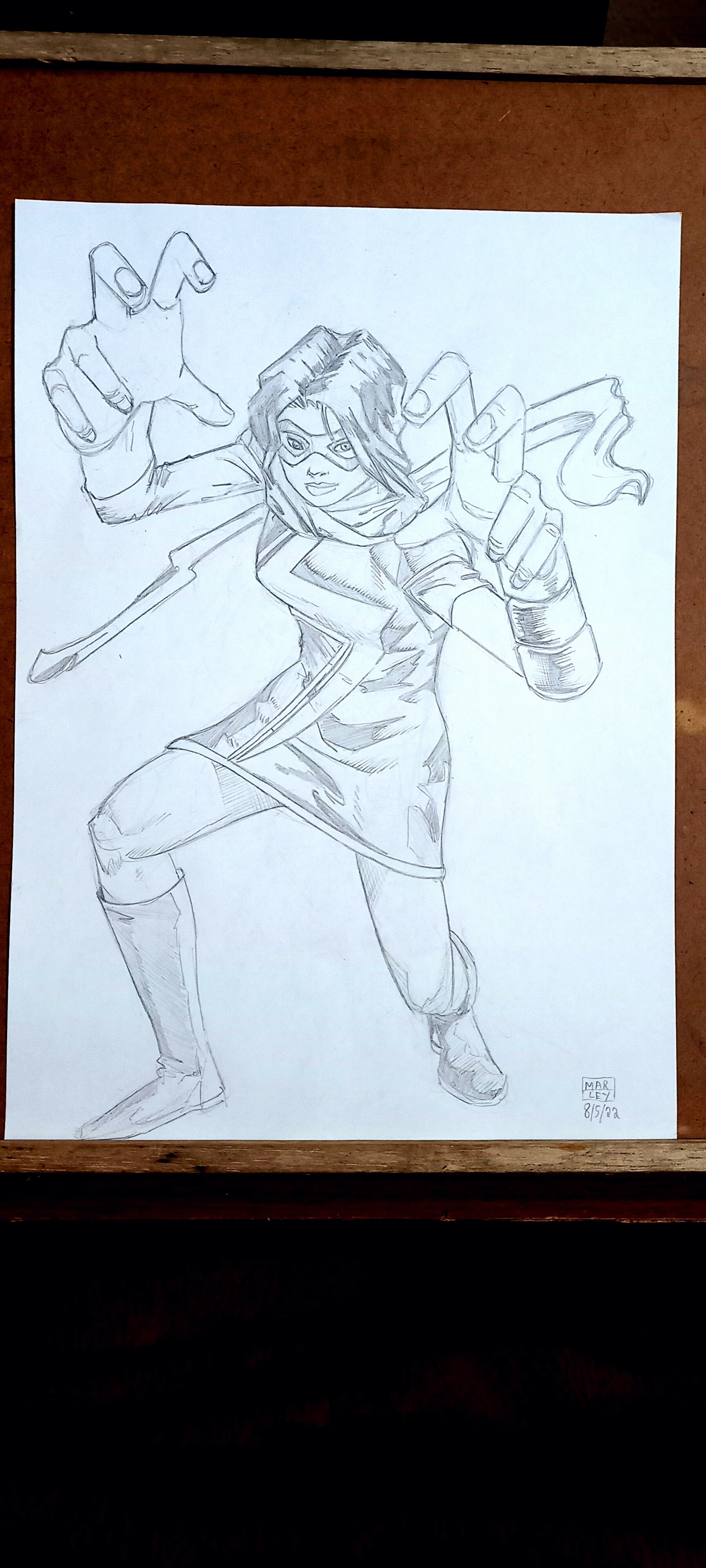 ArtStation - Miss Marvel Kamala Khan