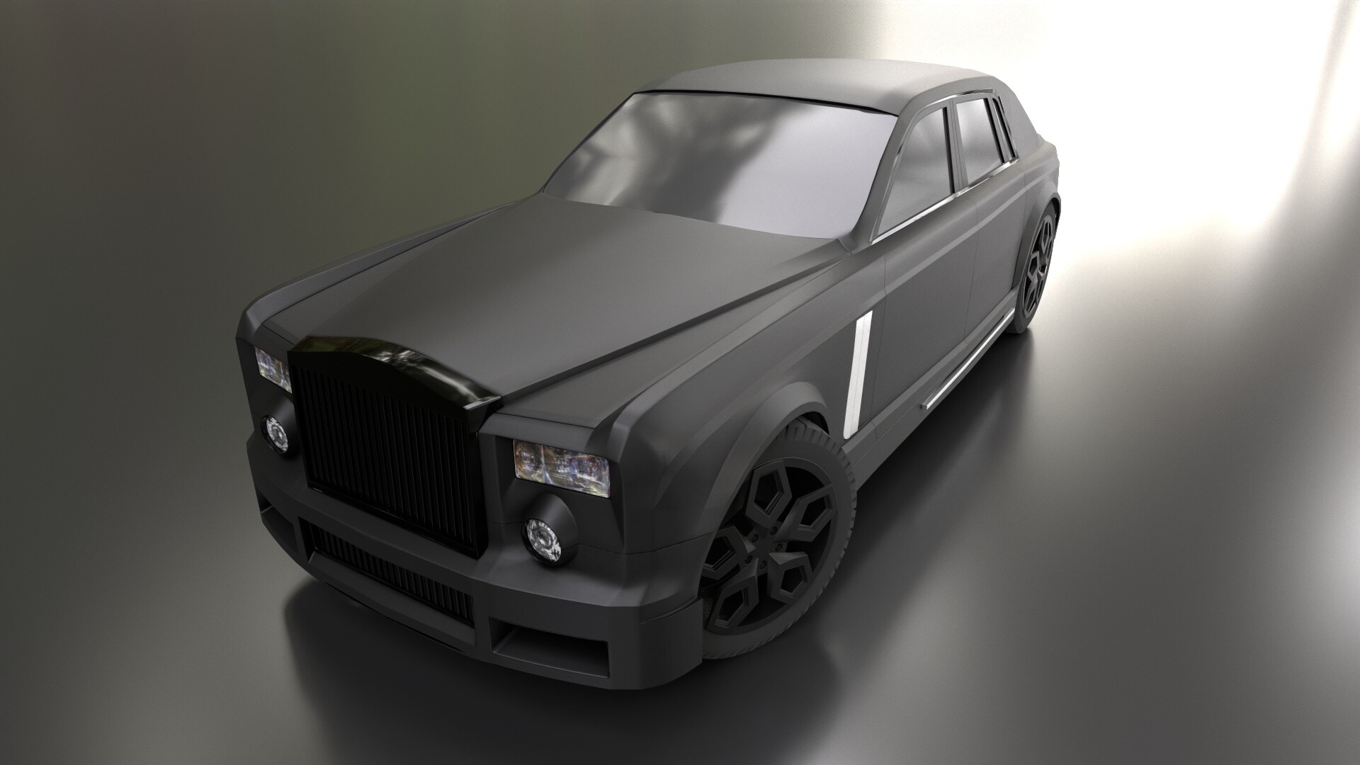ArtStation - ROLLS ROYCE MANSORY