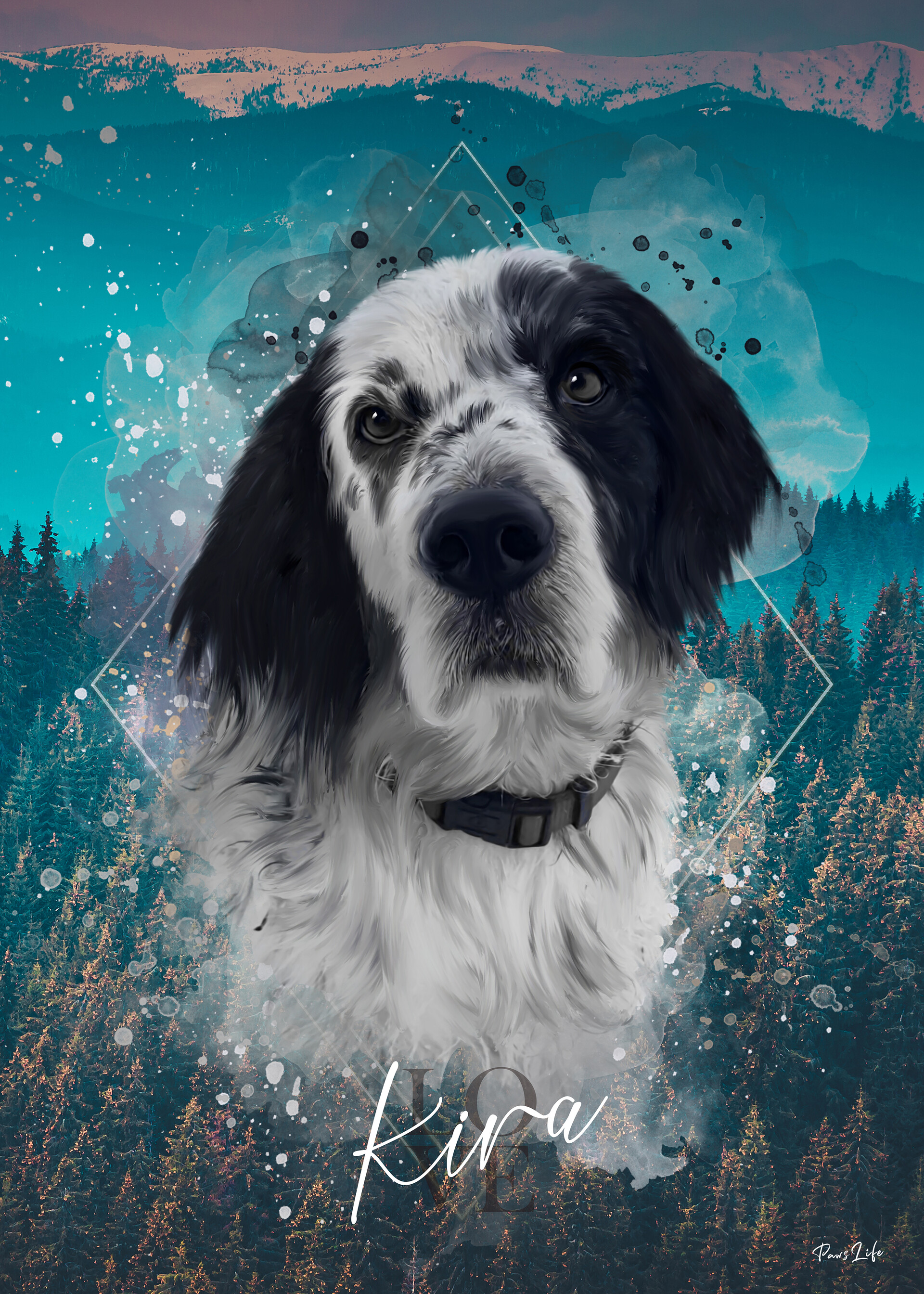ArtStation - Pet portrait design