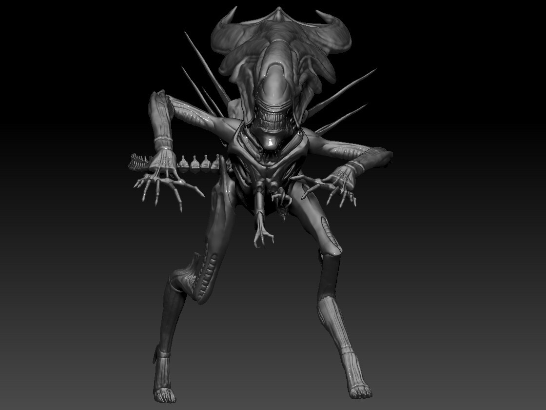 ArtStation - Queen Aliens