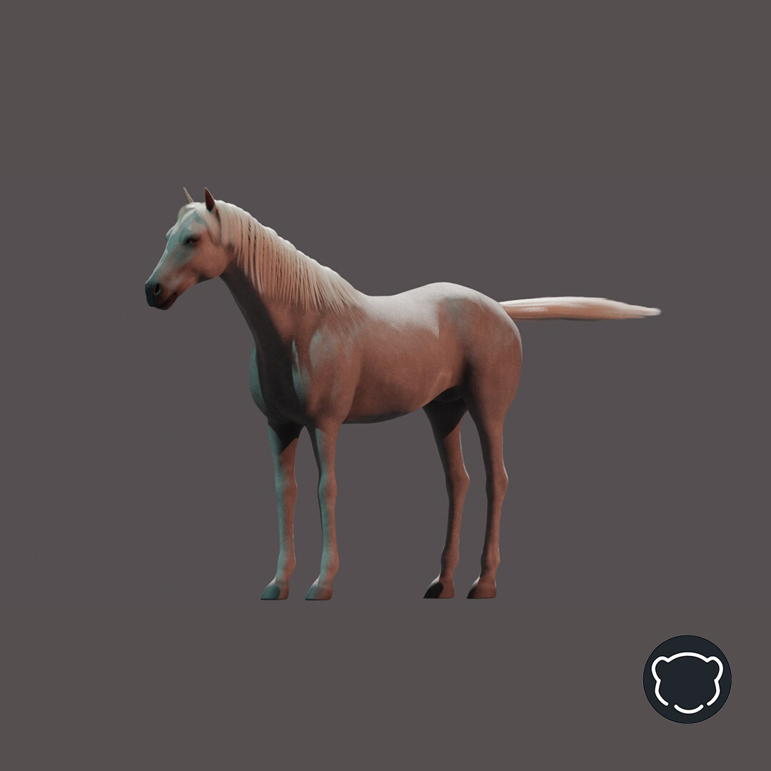 Blap Studios - Horses 3D models and textures