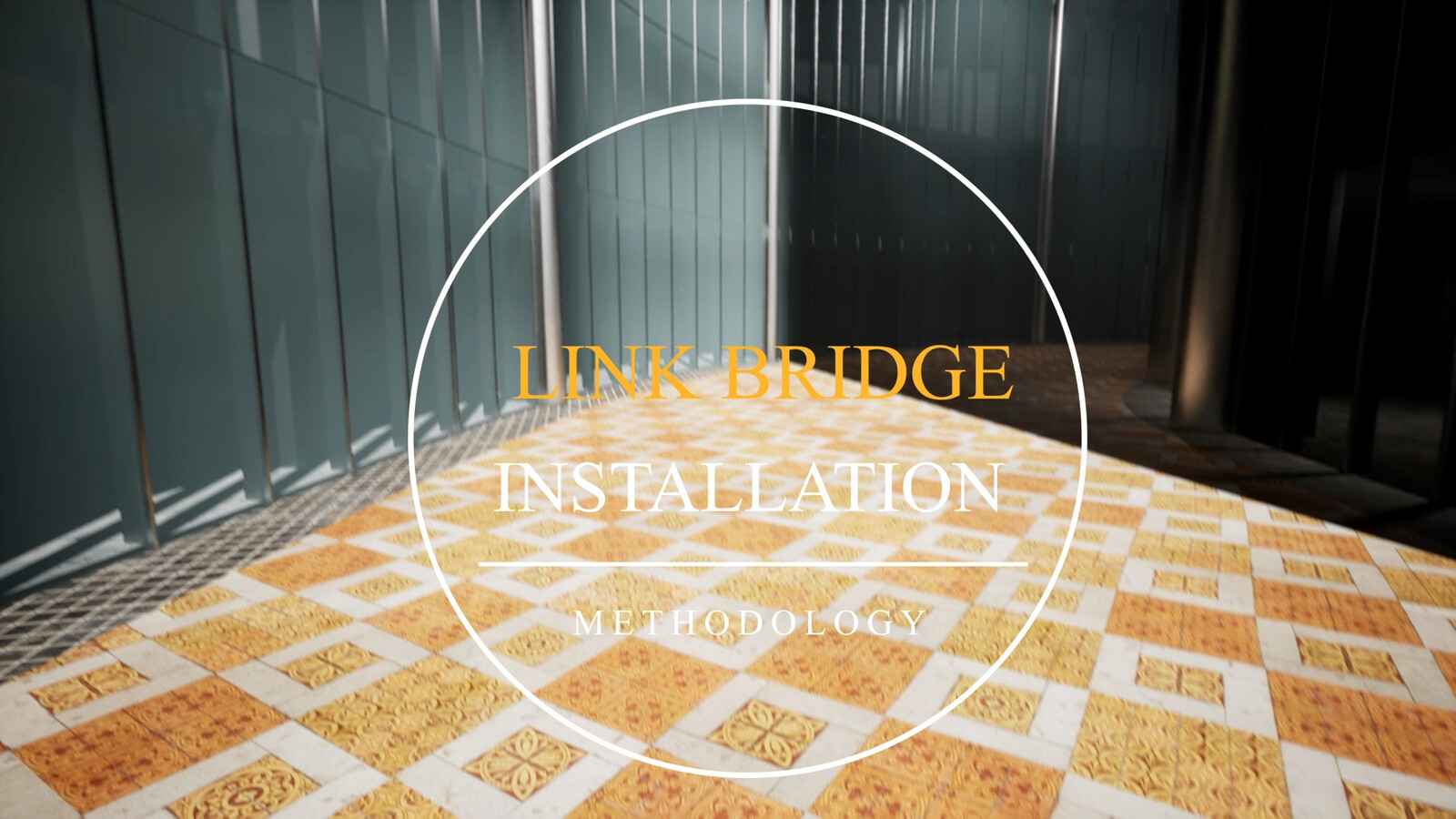 serhan dereli - 4D animated Link Bridge Installation Methodology with ...