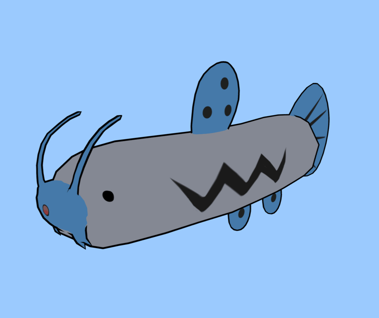 ArtStation - Barboach Pokemon 3D