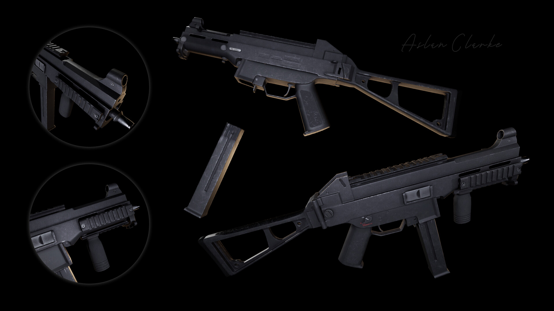 ArtStation - Reworked UMP45