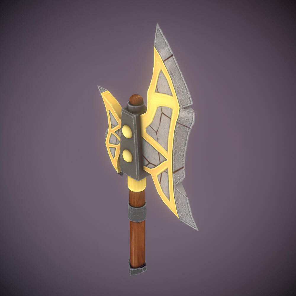 ArtStation - Stylized Axe