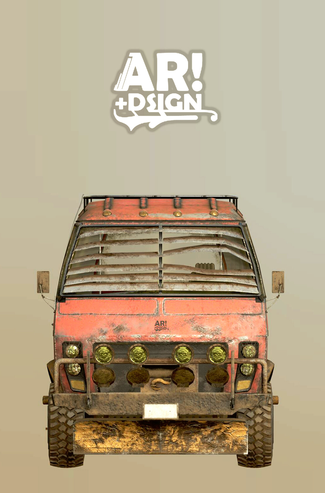 ArtStation - Dayz SA Gmc 6x6 off/road